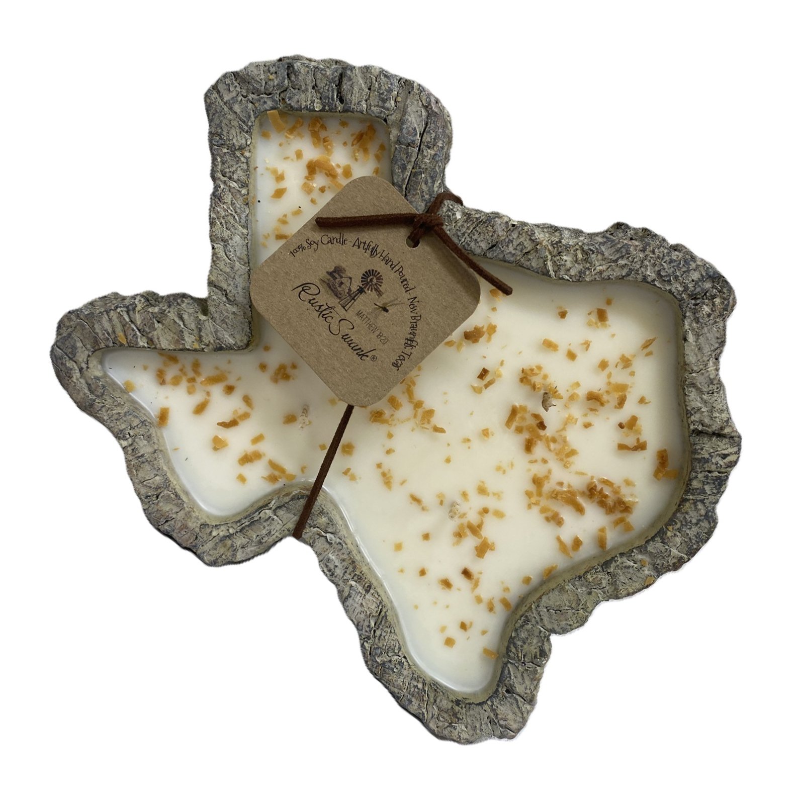 Texas Proud Boots & Bourbon Scented Texas-Shaped Candle - Shop Candles ...