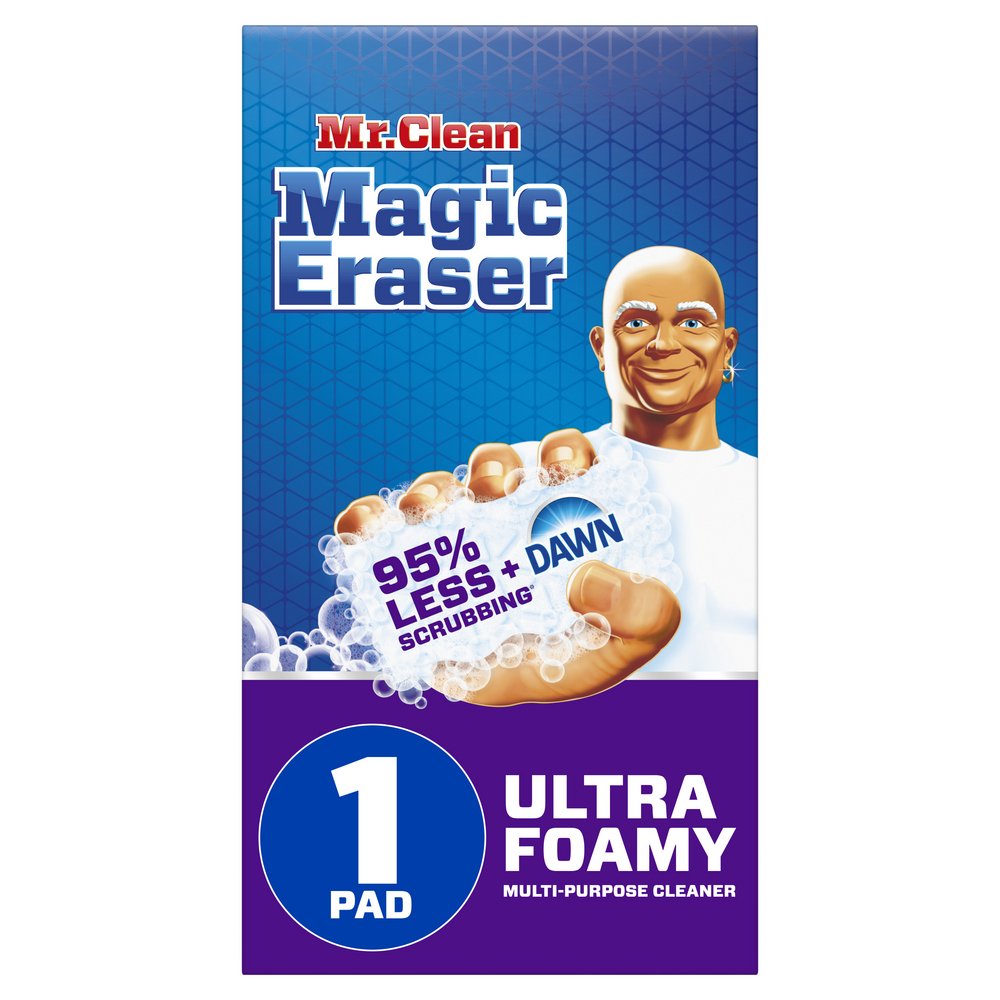 Mr. Clean Magic Eraser Ultra Foamy Multi-Purpose Cleaner Pad - Dawn ...