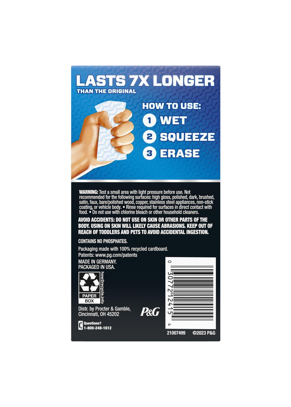 Mr. Clean Magic Eraser Ultra Thick Multi-Purpose Cleaning Pad - Shop ...