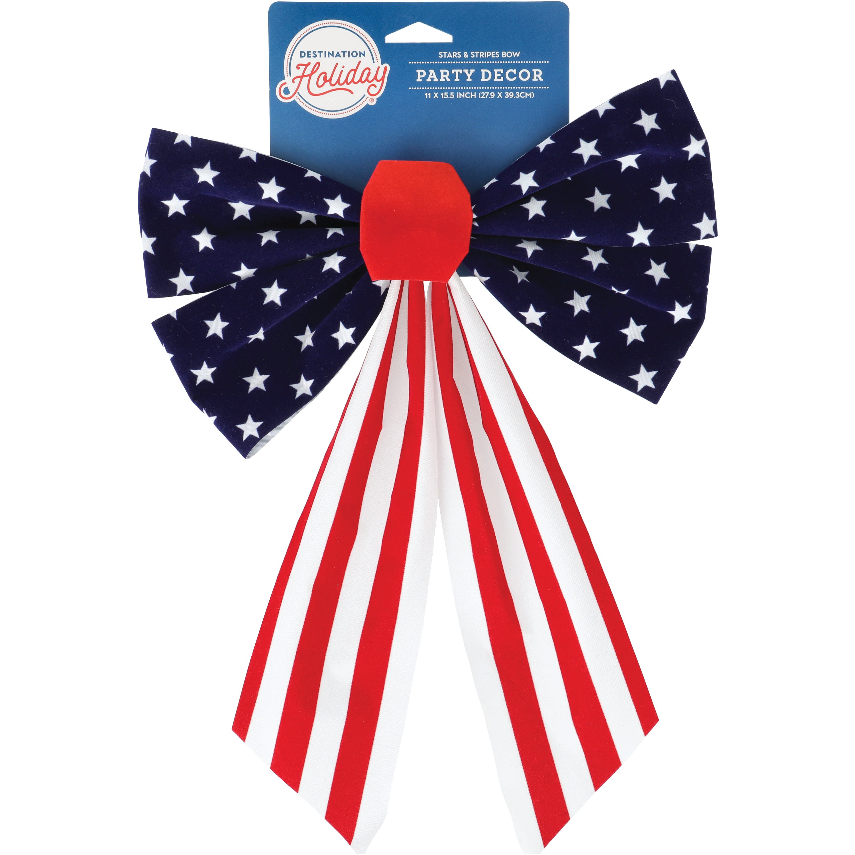 Destination Holiday Patriotic 4 Loop Bow - Shop Seasonal decor at H-E-B