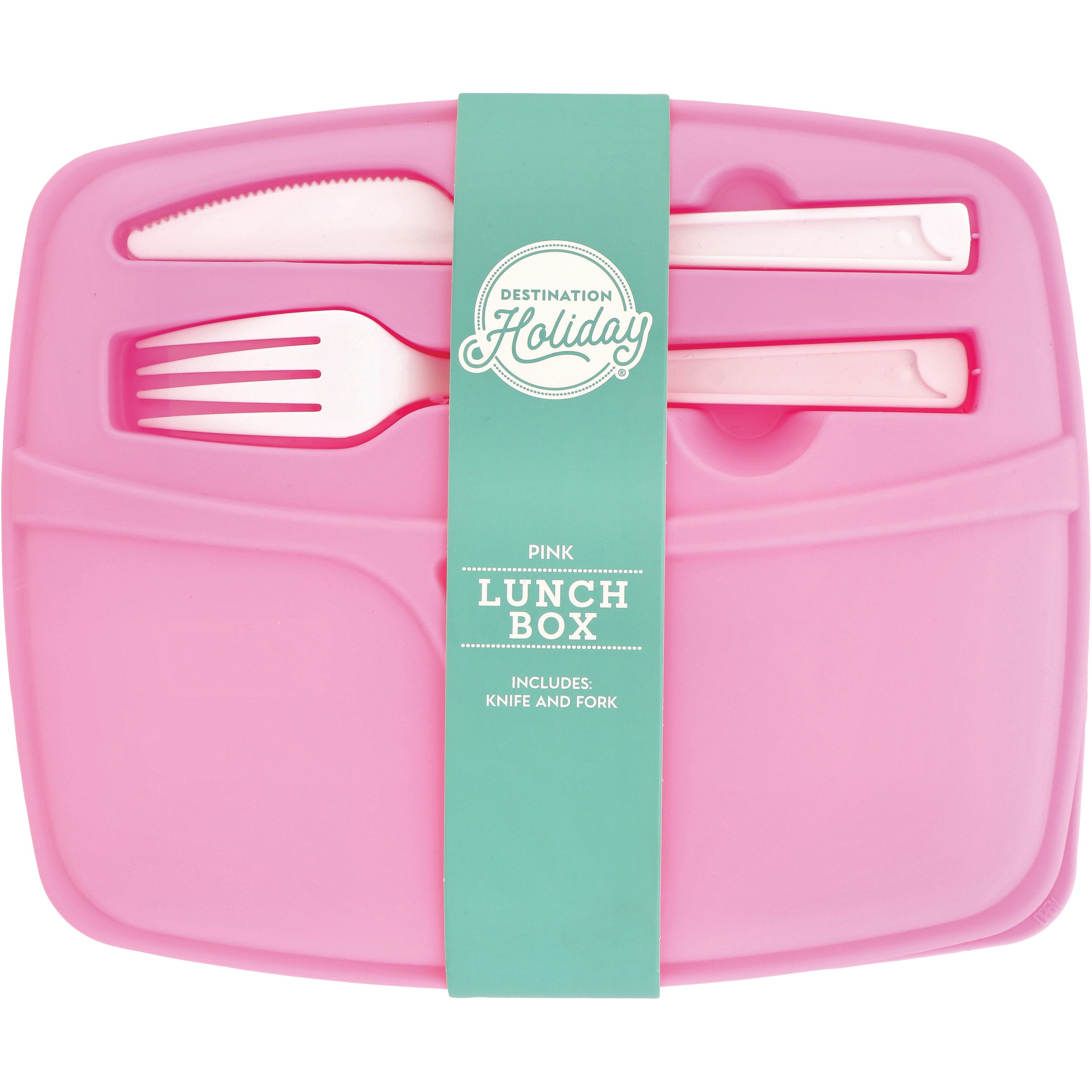 Destination Holiday Lunch Box With Utensils - Pink - Shop Dinnerware ...
