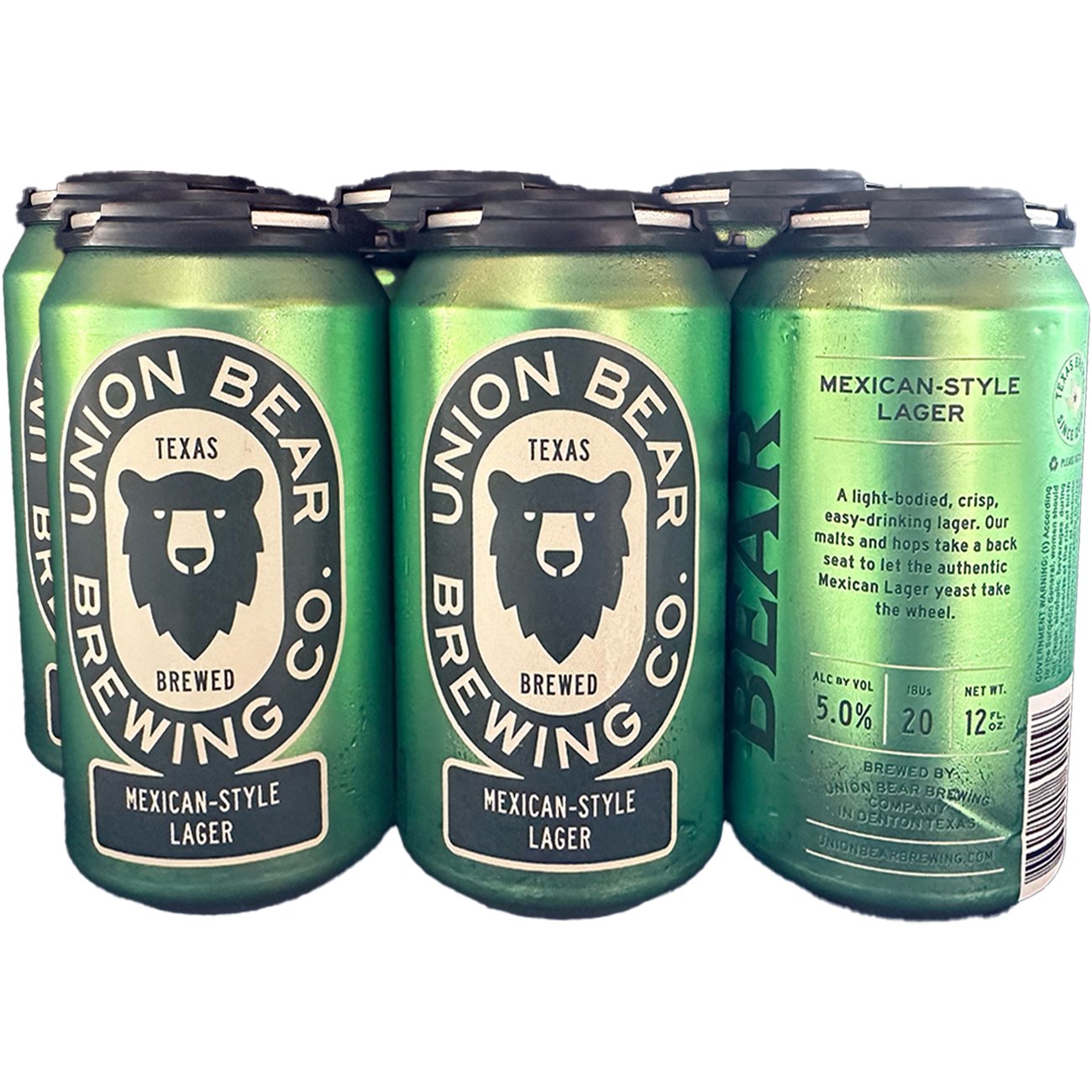 Union Bear Brewing Co Mexican-Style Lager 6 pk Cans - Shop Beer at H-E-B