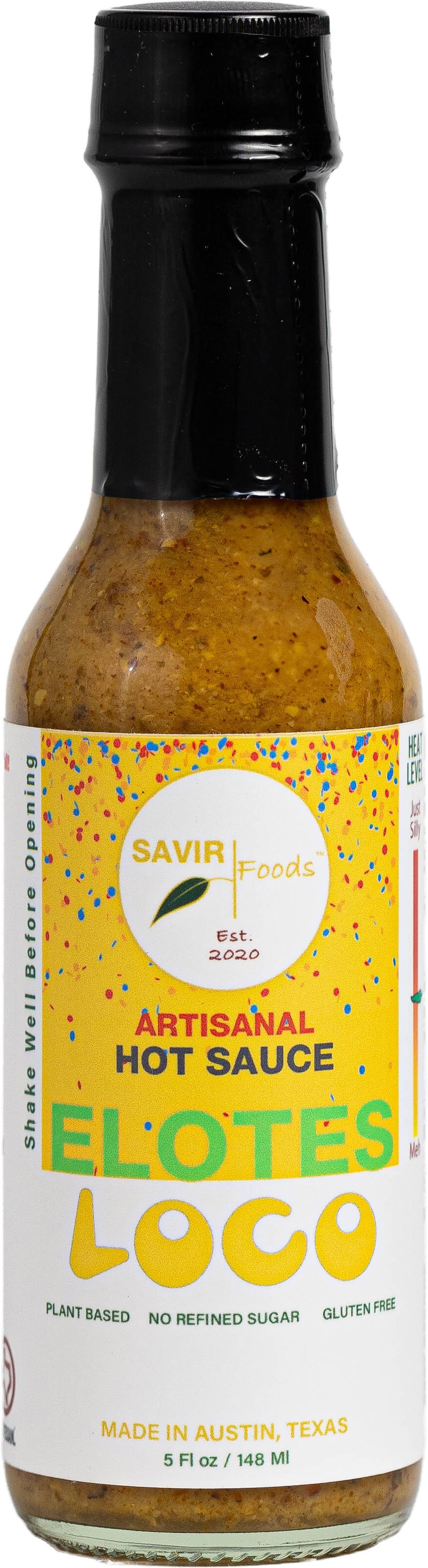 Savir Foods Elotes Loco Artisanal Hot Sauce, 5 oz | Central Market ...