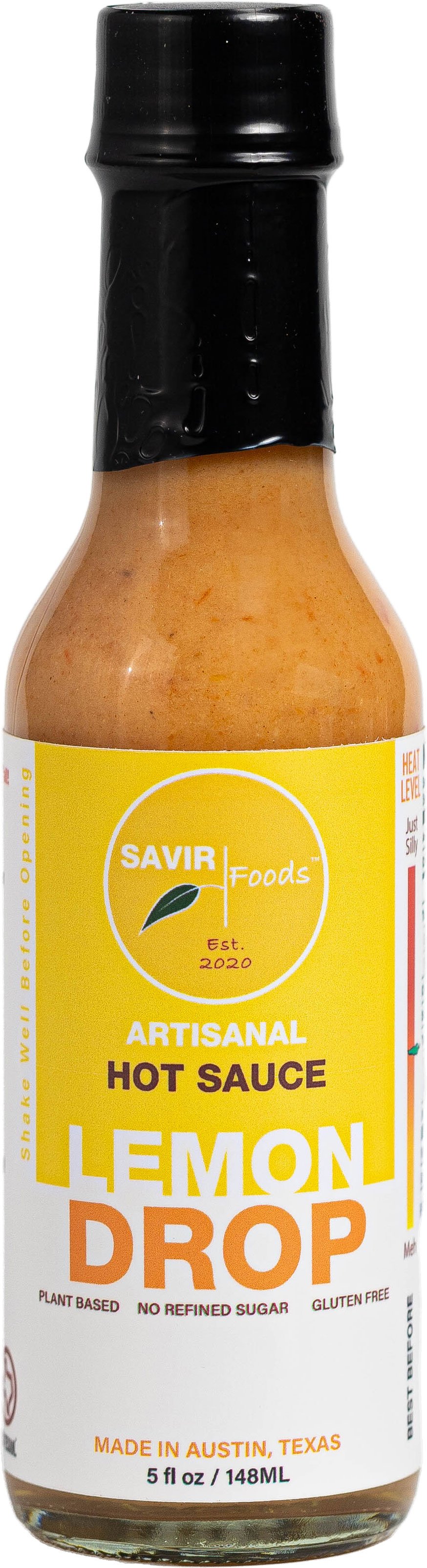 Savir Foods Lemon Drop Artisanal Hot Sauce, 5 oz | Central Market ...