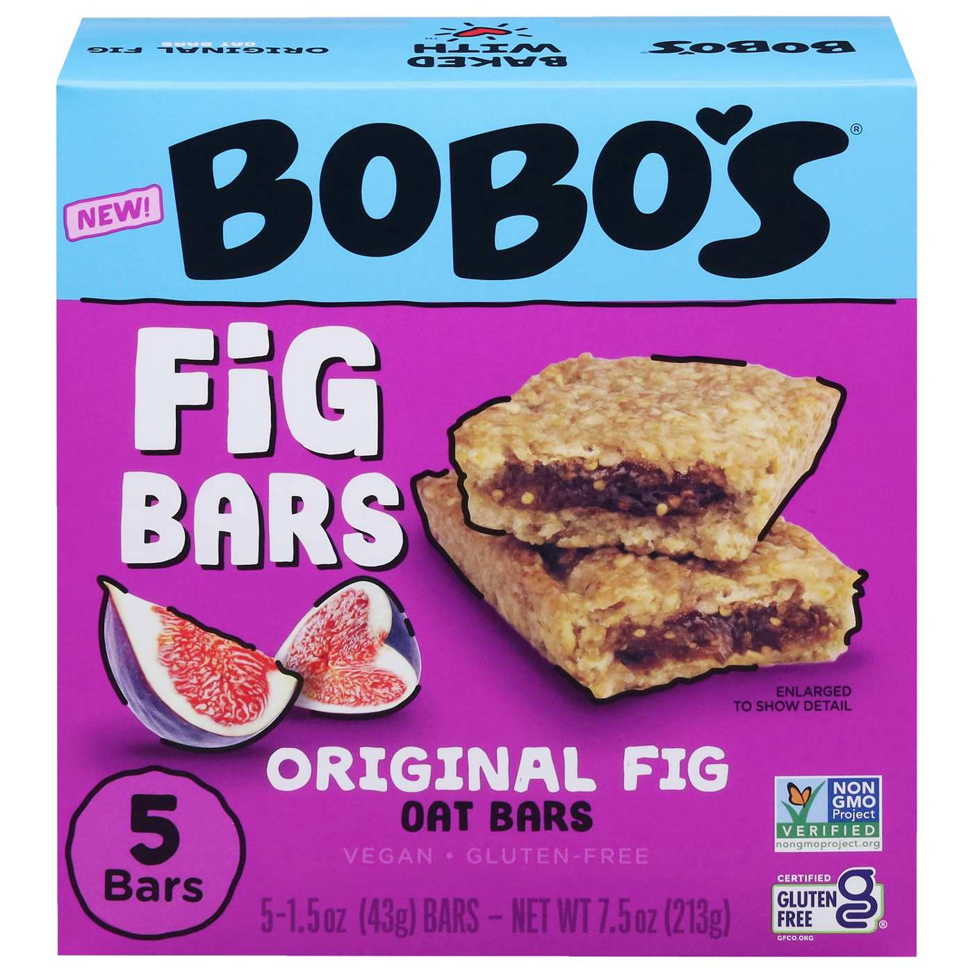 Bobo's Fig Oat Bars - Original - Shop Granola & snack bars at H-E-B