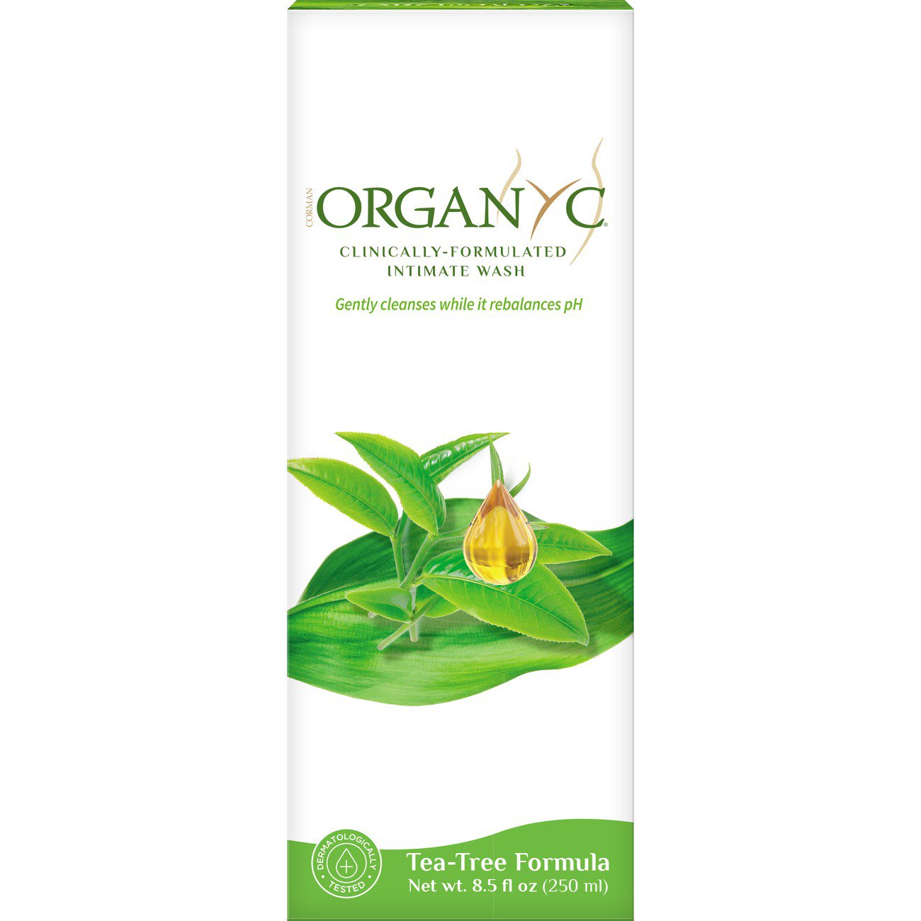 Organyc Tea-Tree Feminine Intimate Wash - Shop Wipes & washes at H-E-B