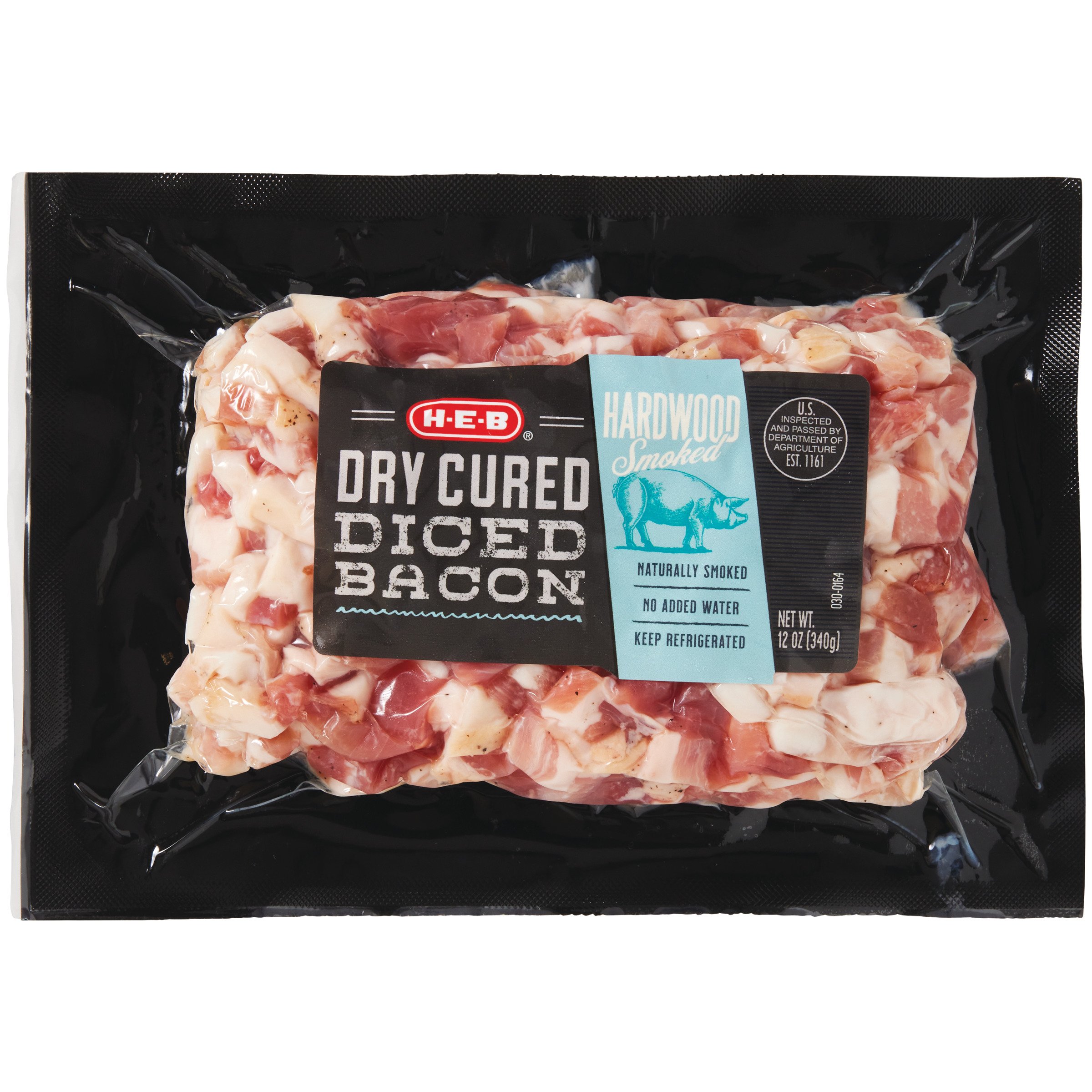 H-E-B Dry Cured Diced Bacon - Shop Bacon at H-E-B