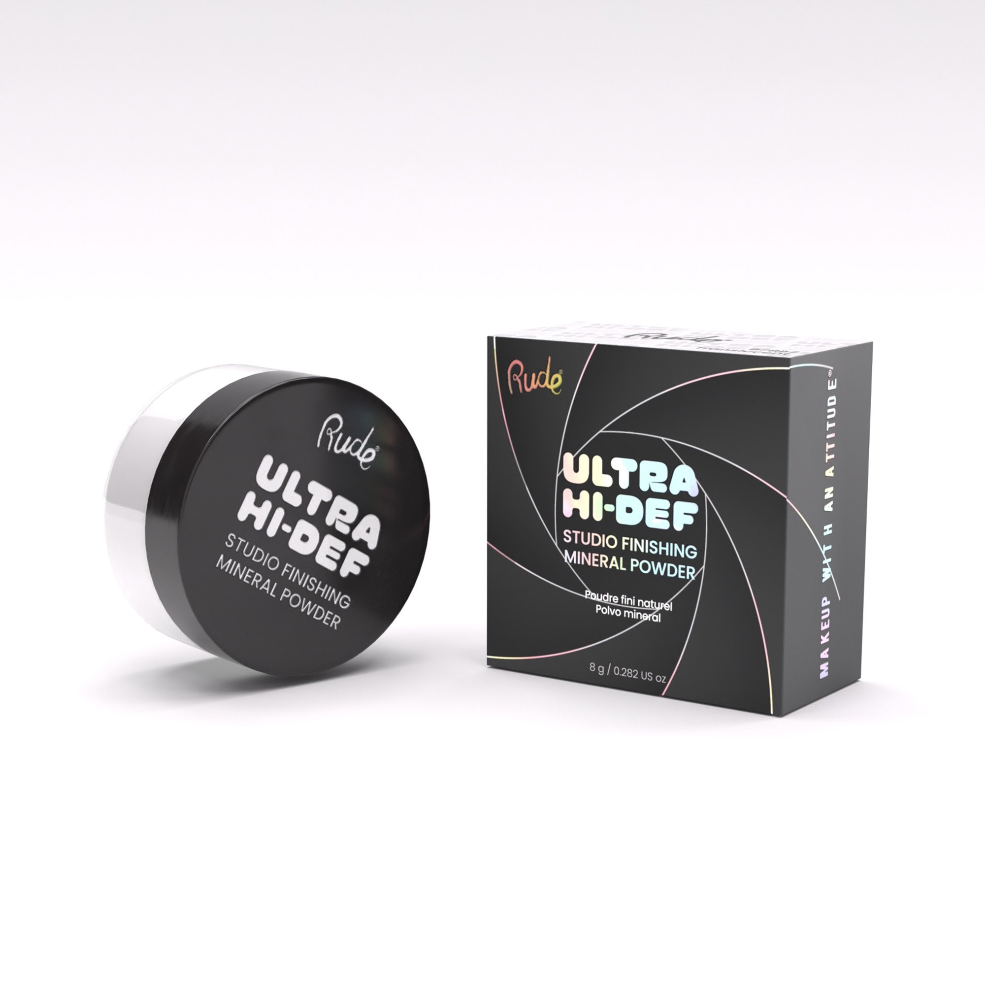 Rude Cosmetics Ultra Hi-Def Mineral Powder - Translucent - Shop Powder ...