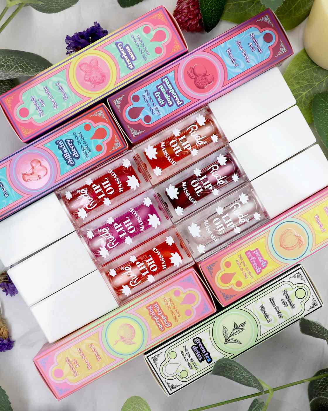 Rude Cosmetics Lip Oil - Peach Refresh - Shop Lip gloss at H-E-B