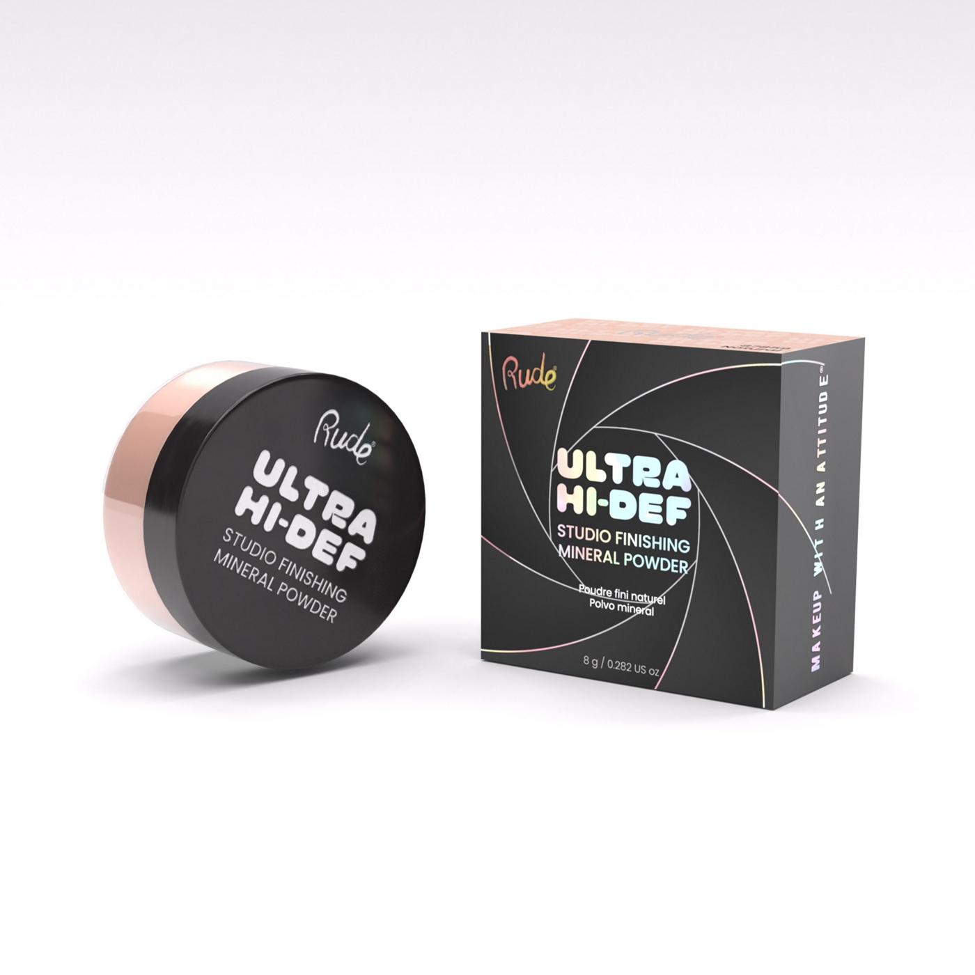 Rude Cosmetics Ultra Hi-Def Mineral Powder - Natural - Shop Powder at H-E-B