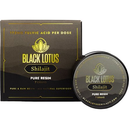 Black Lotus Shilajit Pure Resin, 7 g | Central Market - Really Into Food