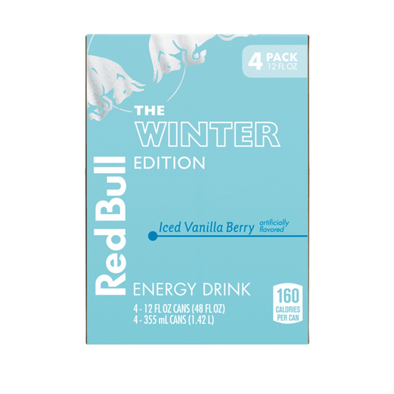 Red Bull Winter Edition Energy Drink 4 pk Cans - Iced Vanilla Berry ...