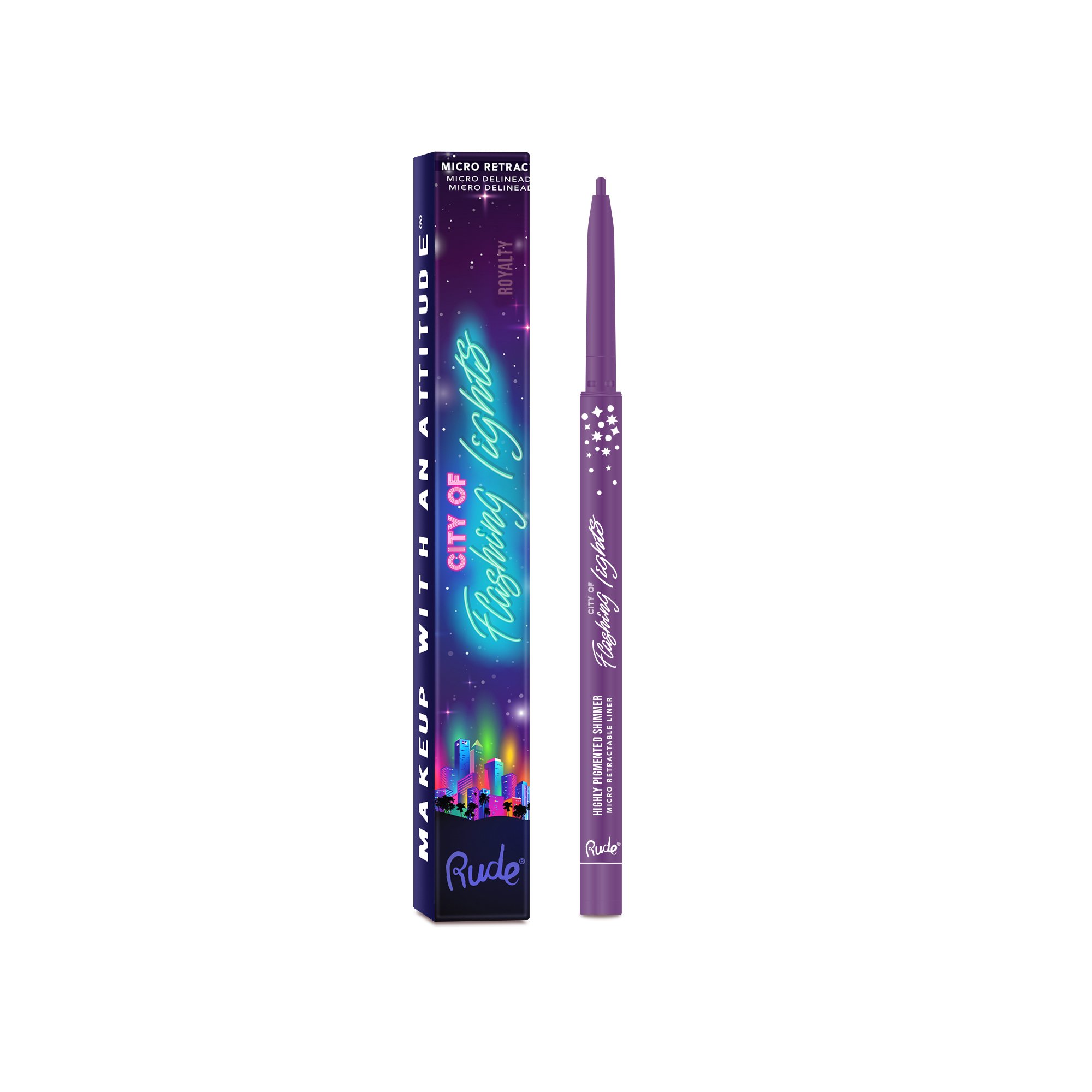 Rude Cosmetics Eyeliner City Of Flashing Lights - Royalty - Shop ...