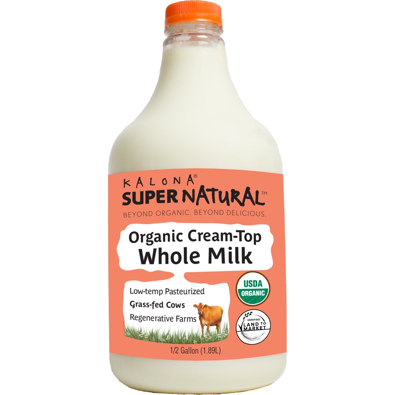 Kalona Supernatural Organic Cream Top Whole Milk - Shop Milk at H-E-B