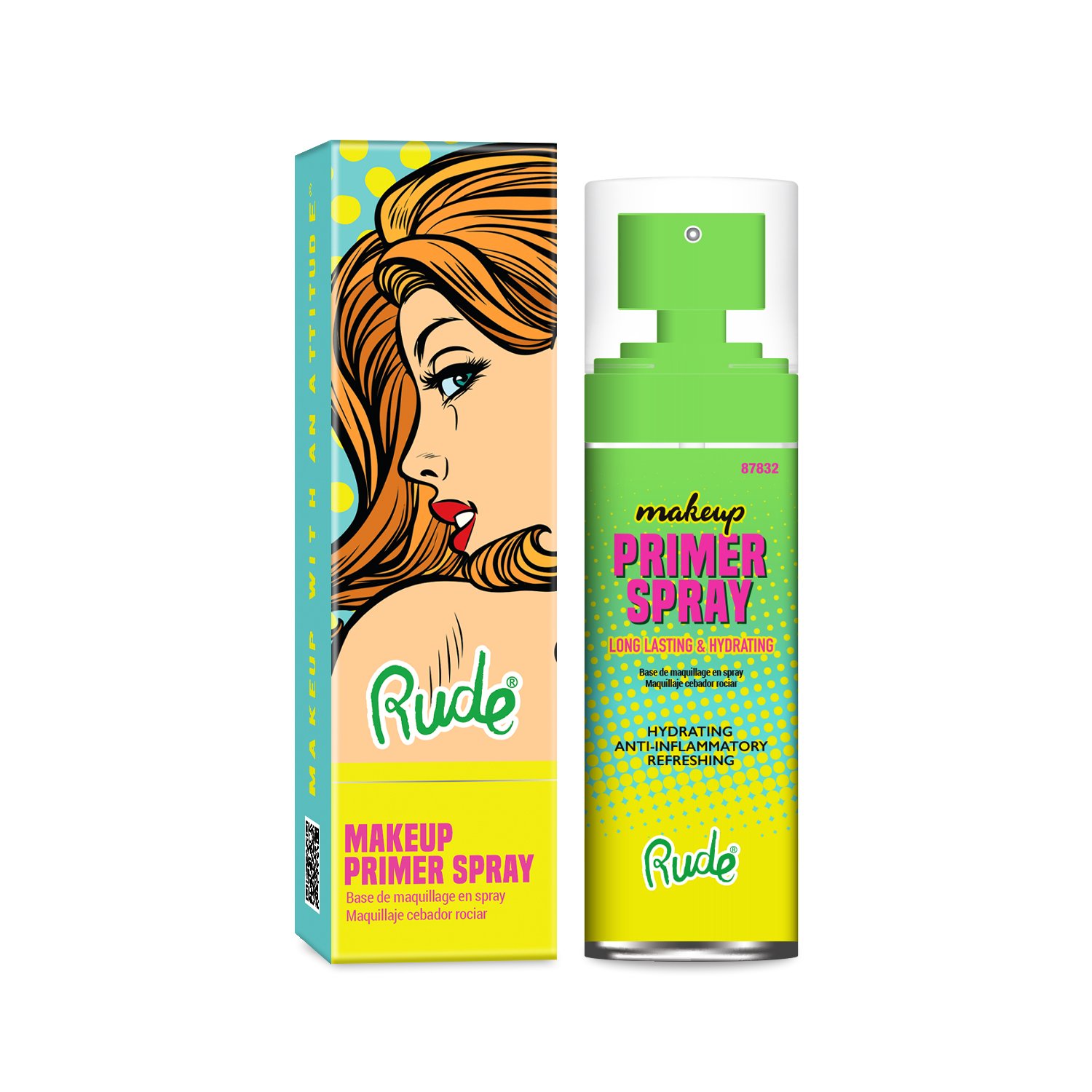 Rude Cosmetics Makeup Primer Spray - Shop Primer & setting spray at H-E-B