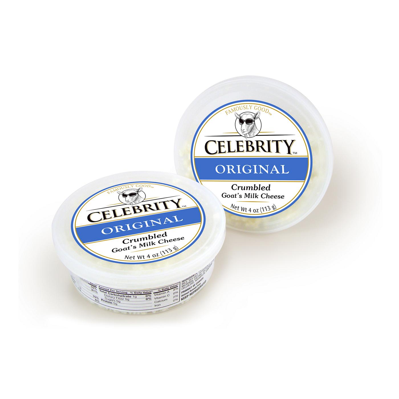 Celebrity Goat Crumble Cheese - Plain - Shop Cheese at H-E-B