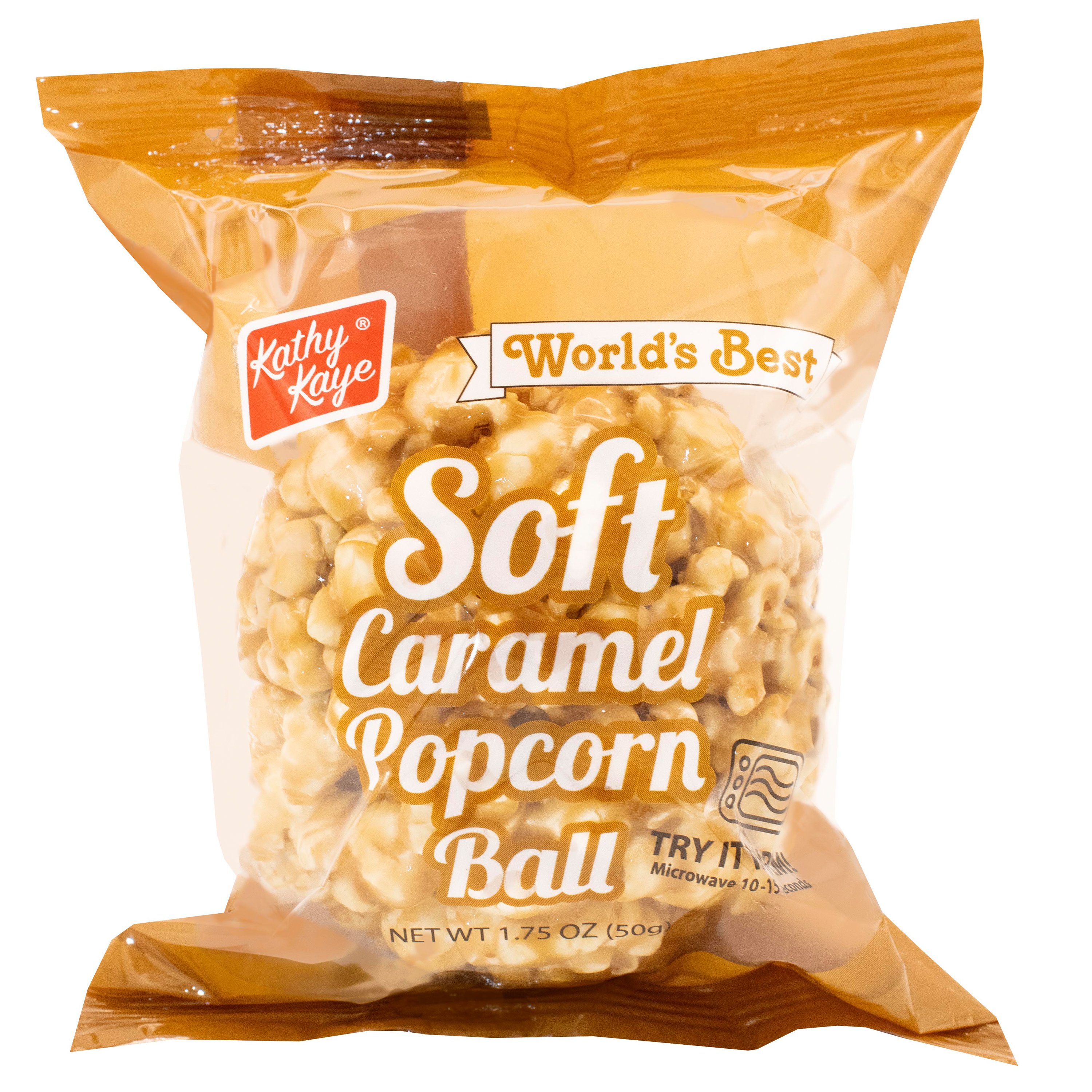 Kathy Kaye Soft Caramel Popcorn Ball - Shop Candy at H-E-B