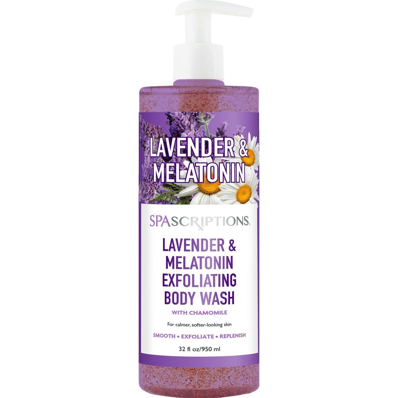 SpaScriptions Exfoliating Body Wash with Chamomile - Lavender ...