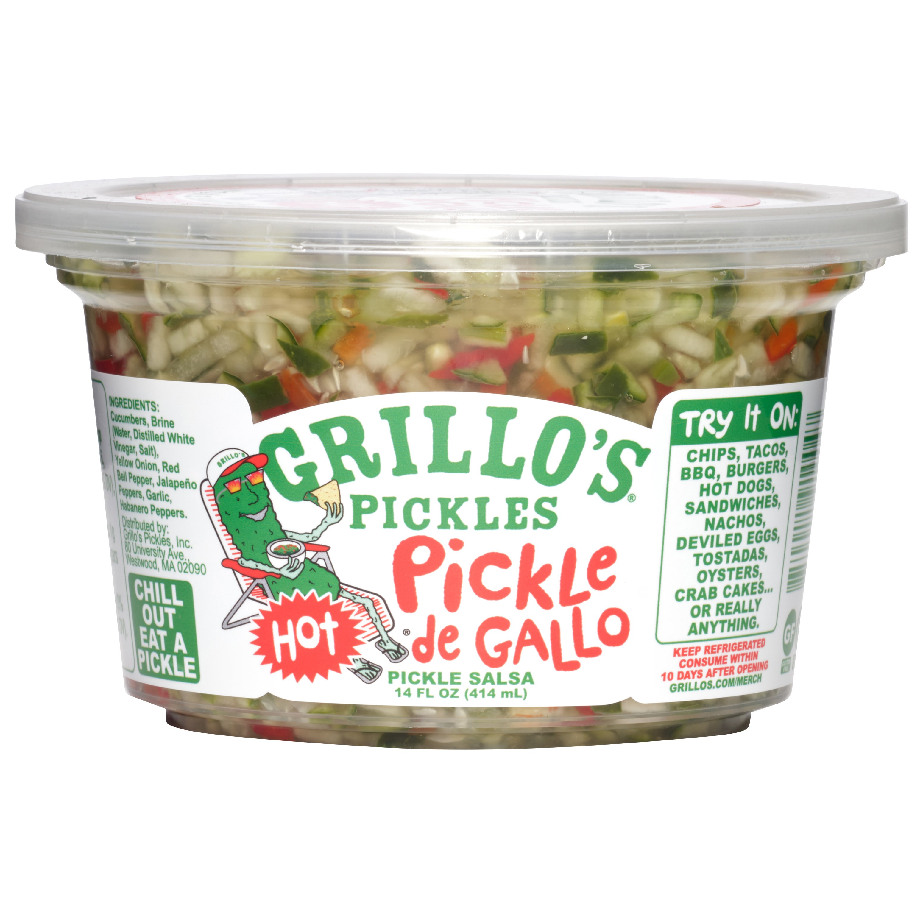 Grillo's Pickles Hot Pickle De Gallo - Shop Dip at H-E-B