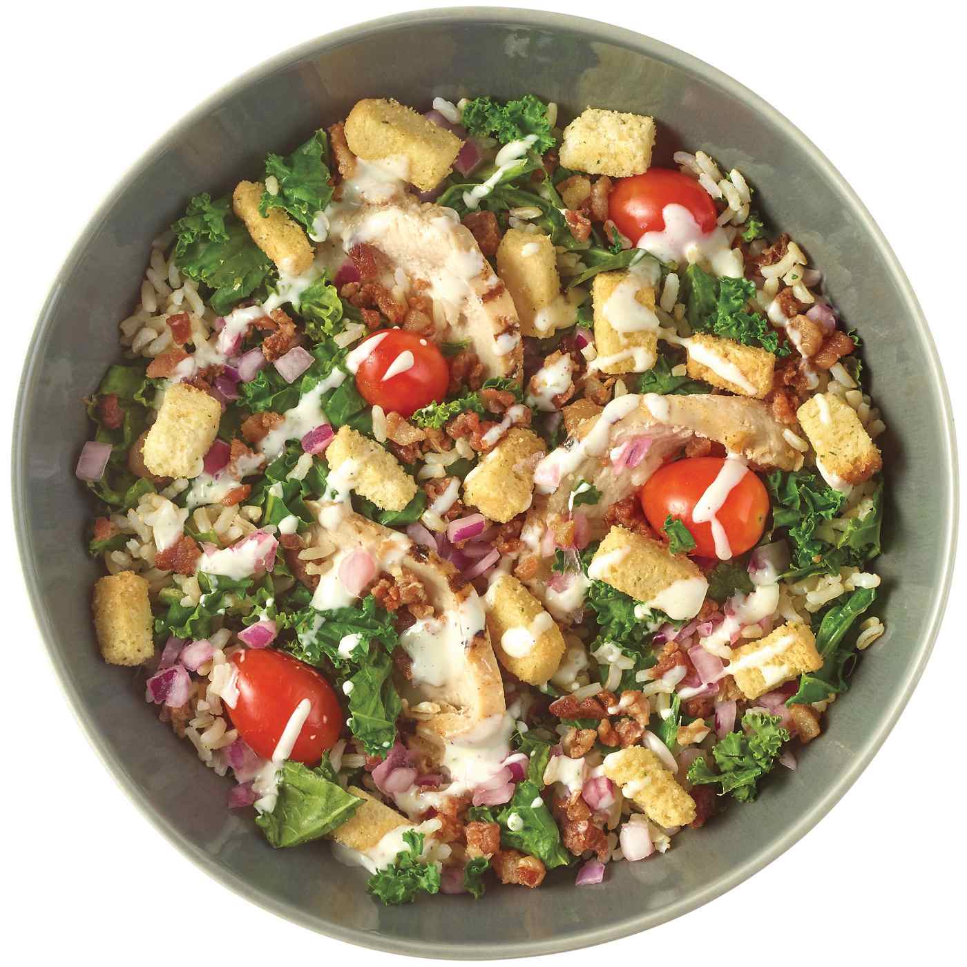 Meal Simple by H-E-B Chicken Uncured Bacon Ranch Mix-In Bowl - Shop ...