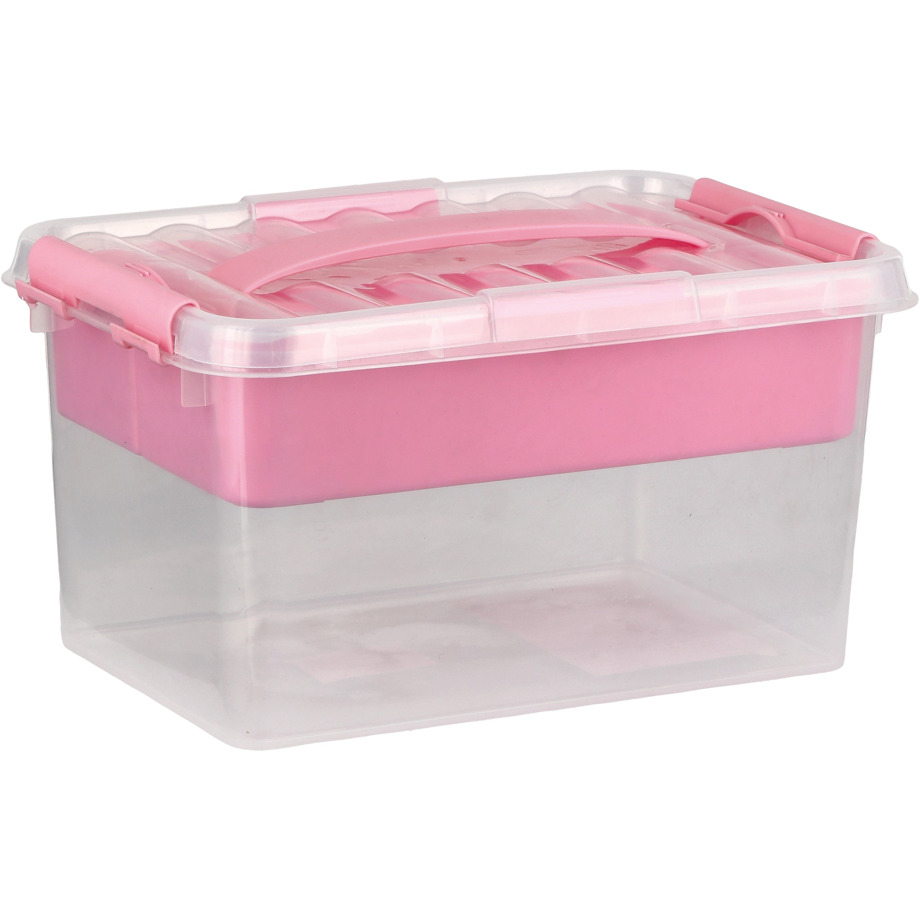 Destination Holiday Small 2 Tier Storage Box - Pink - Shop Storage bins ...
