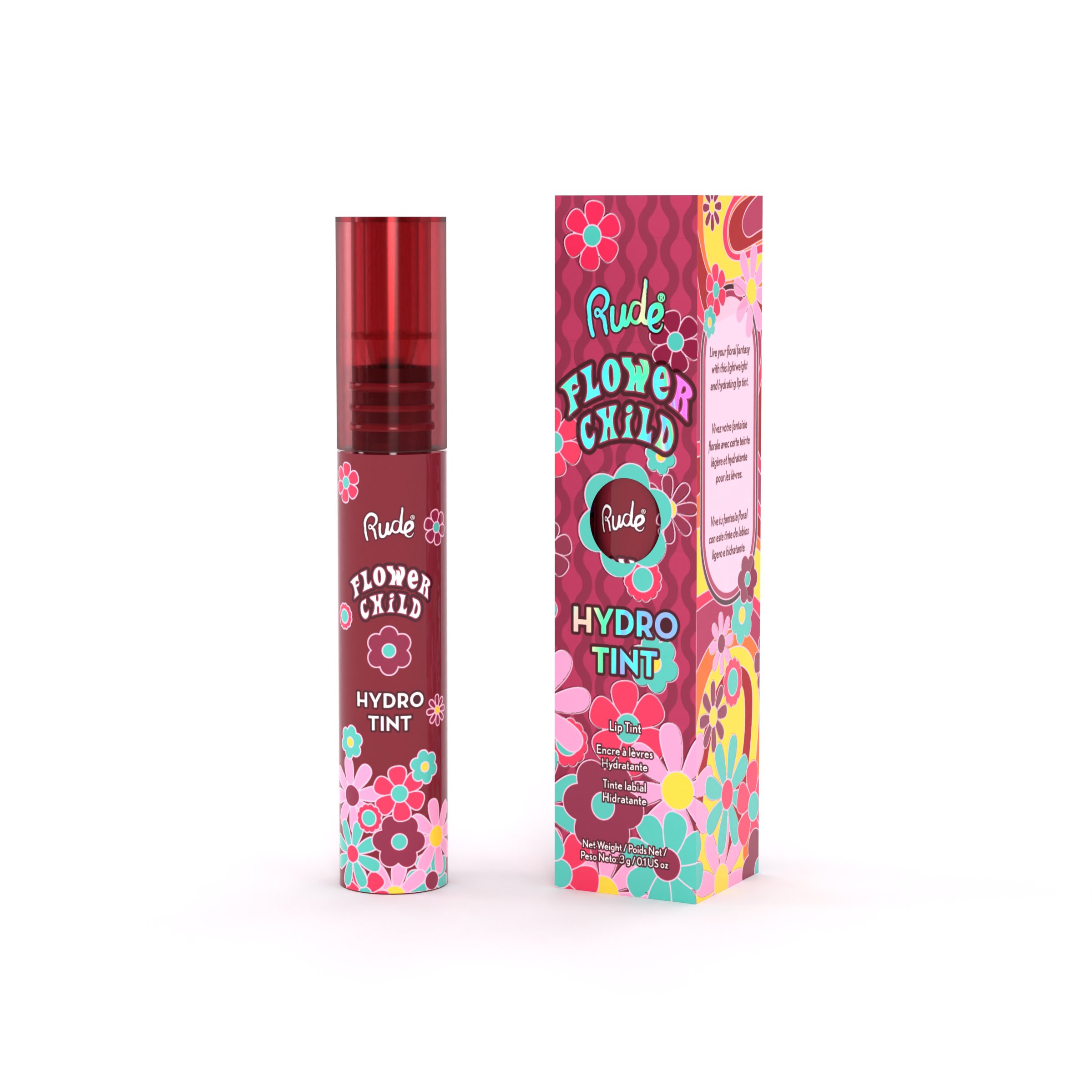 Rude Cosmetics Flower Child Hydro Tint - Black Dahlia - Shop Lipstick ...