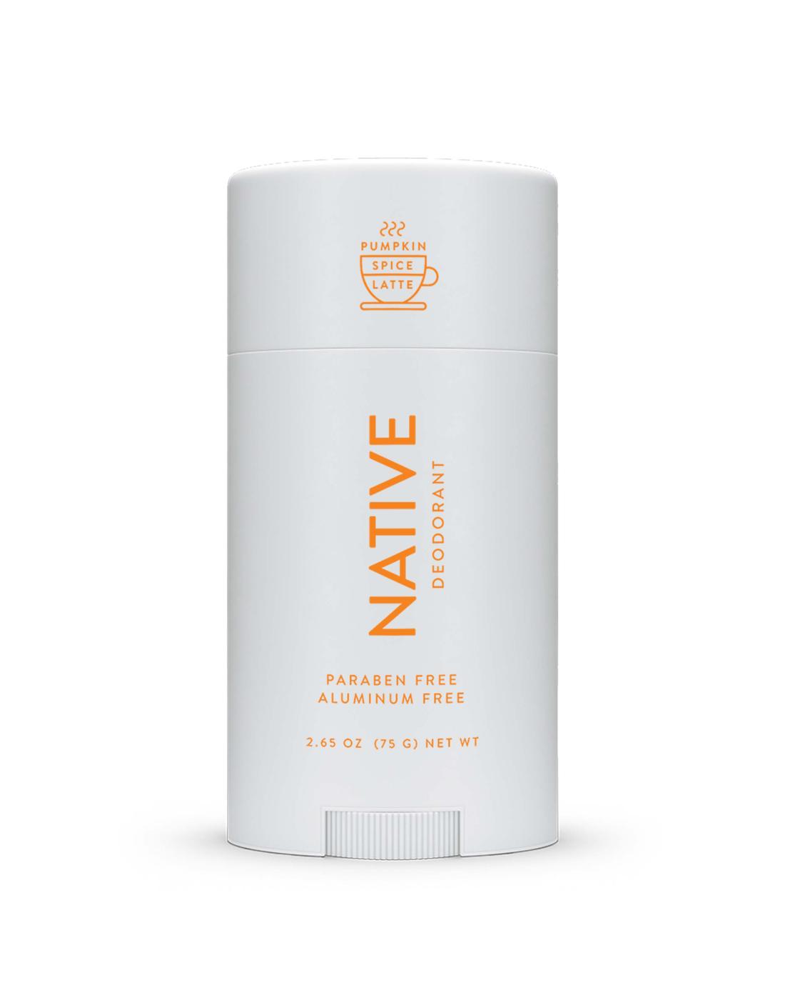 Native Aluminum Free Deodorant - Pumpkin Spice Latte - Shop Deodorant ...