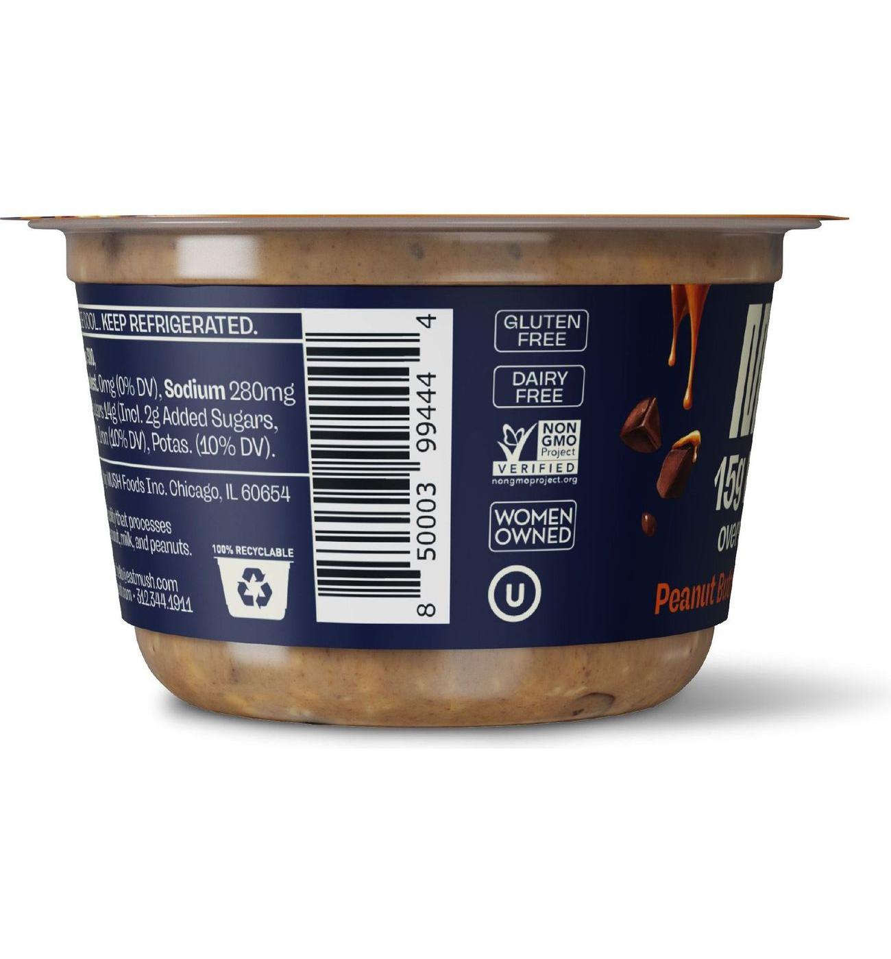 Mush 15g Protein Overnight Oats - Peanut Butter Chocolate Chip - Shop ...