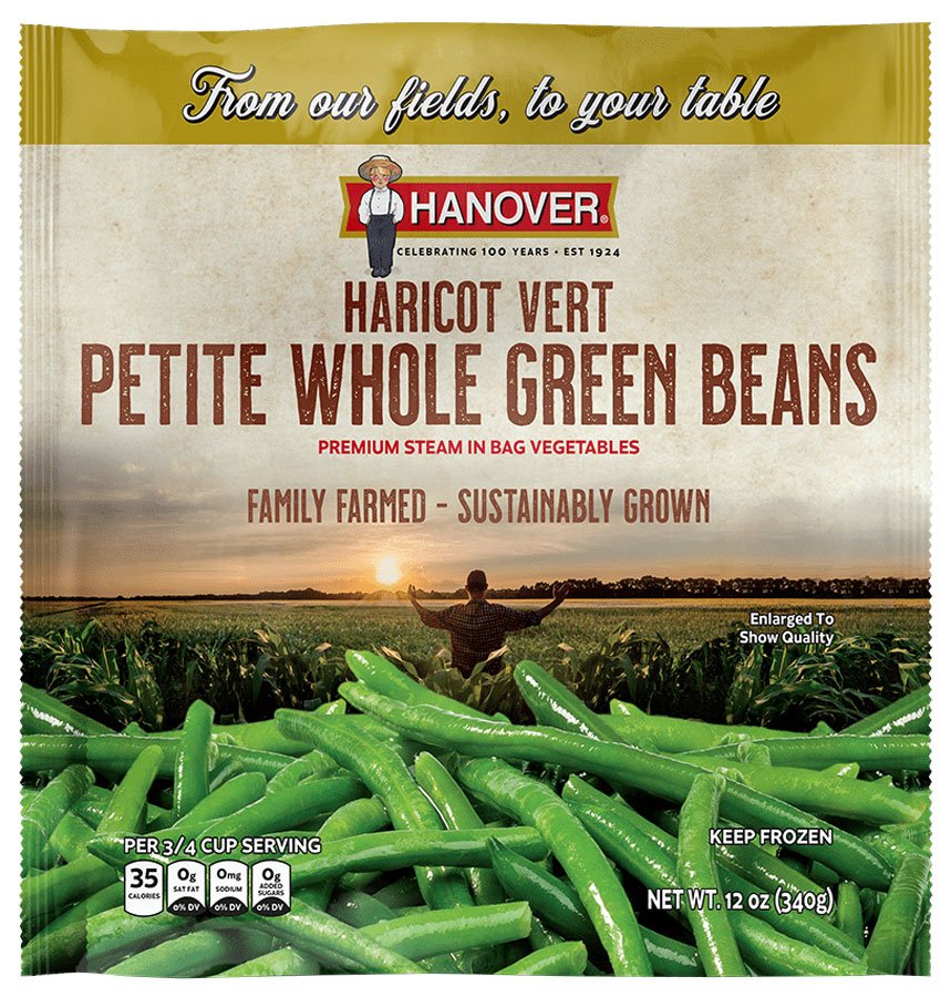 Hanover Haricot Vert Petite Whole Green Beans, 12 oz | Central Market ...