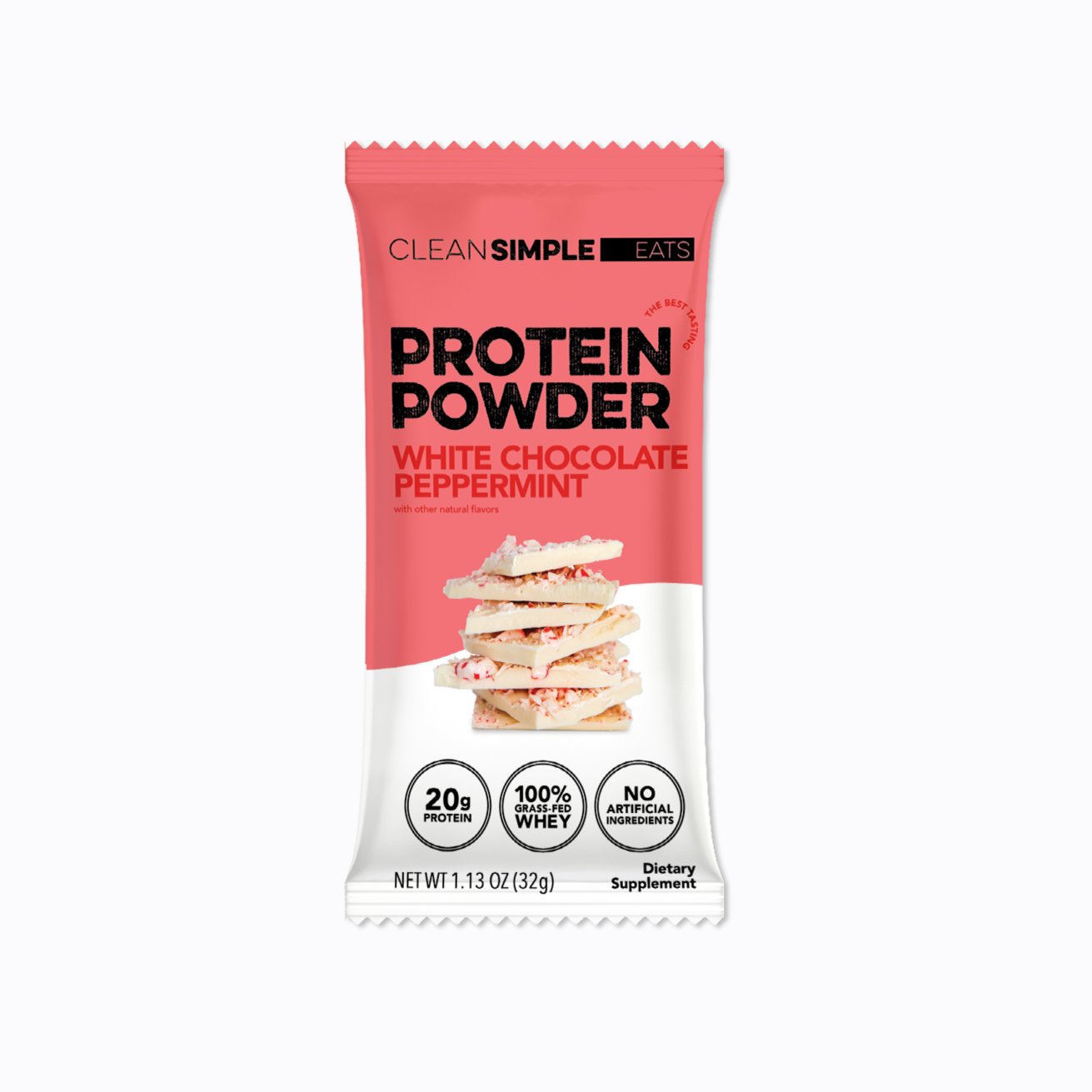 Clean Simple Eats 20g Protein Powder Packet - White Chocolate ...