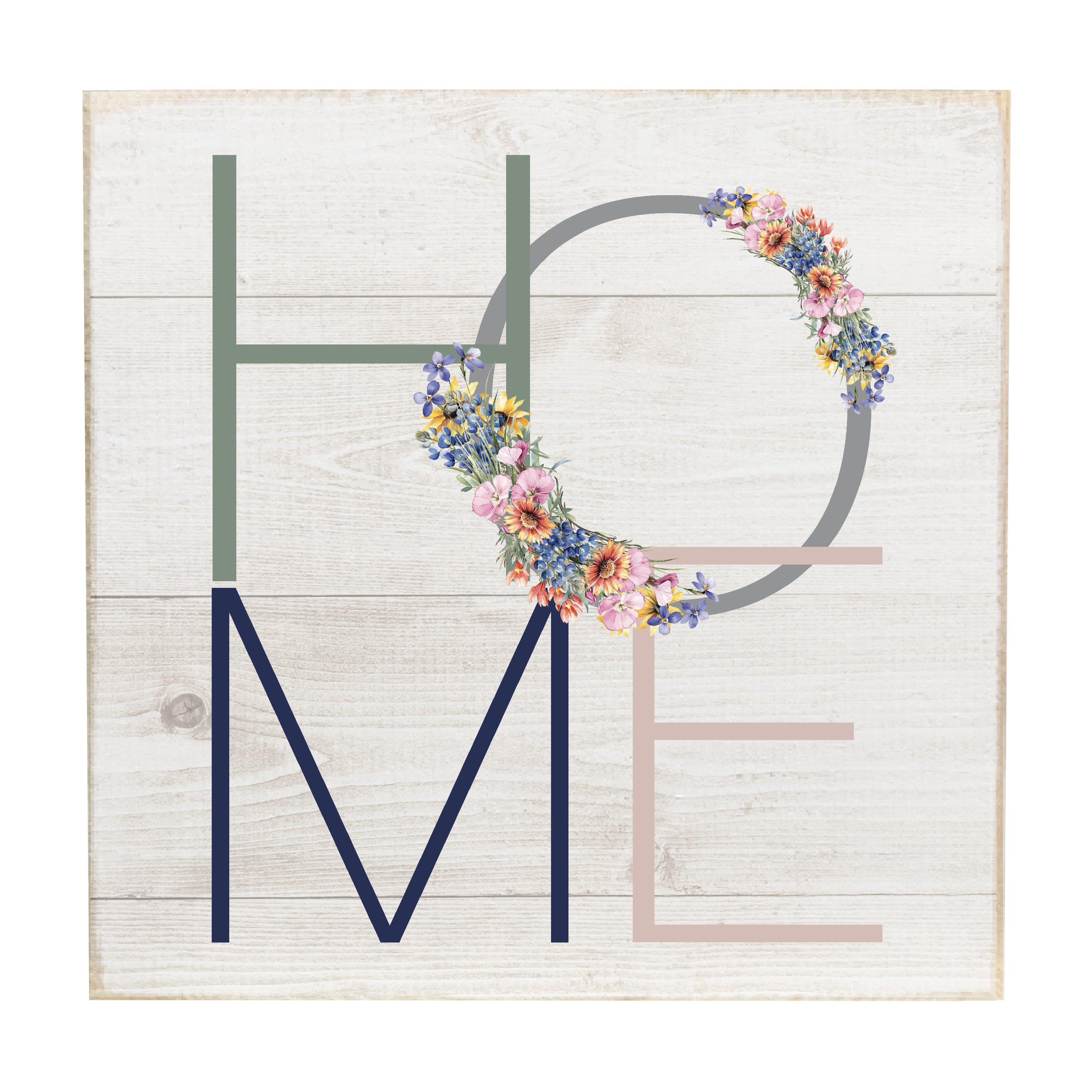 Haven + Key Home Square Wooden Shelf Sitter - Shop Seasonal decor at H-E-B