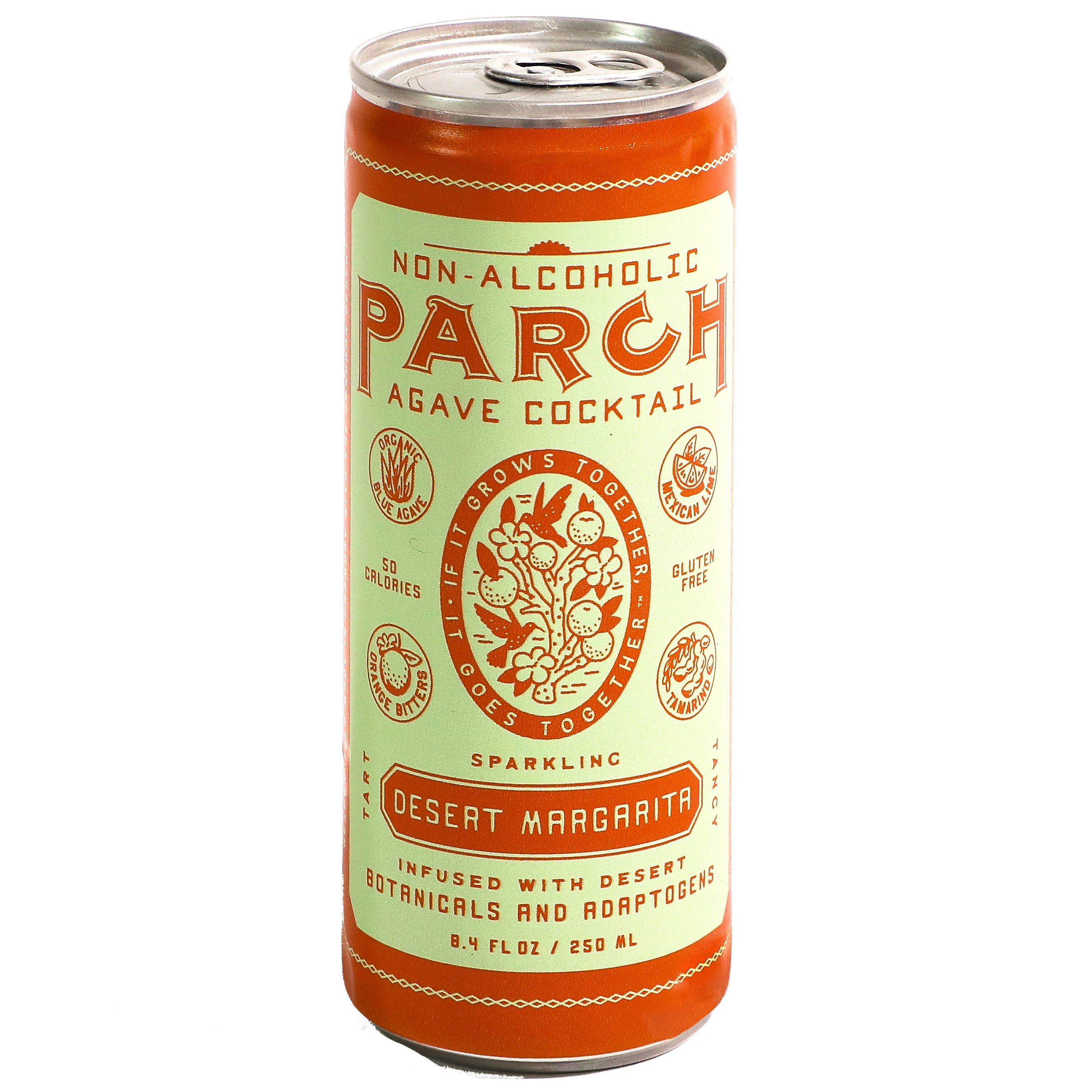Parch Desert Margarita Non-Alcoholic Cocktail Can - Shop Cocktail ...