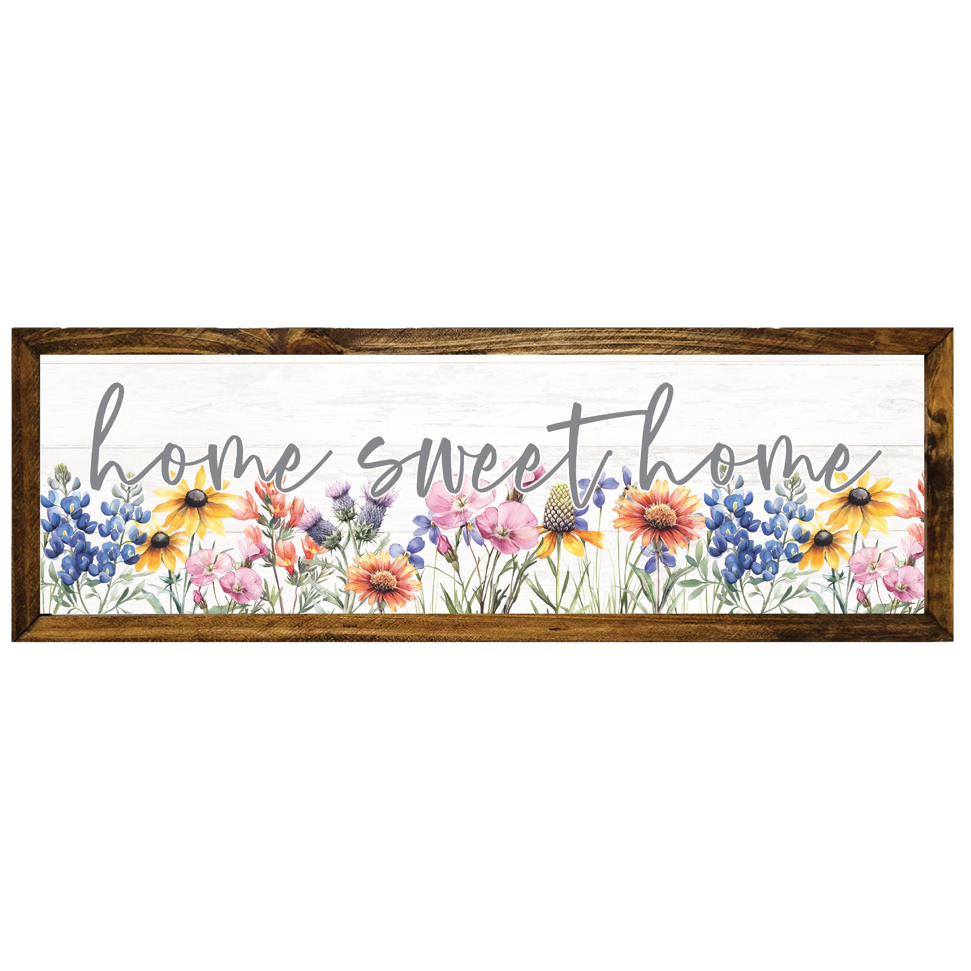 Haven + Key Home Sweet Home Wooden Frame Wall Sign - Shop Seasonal ...