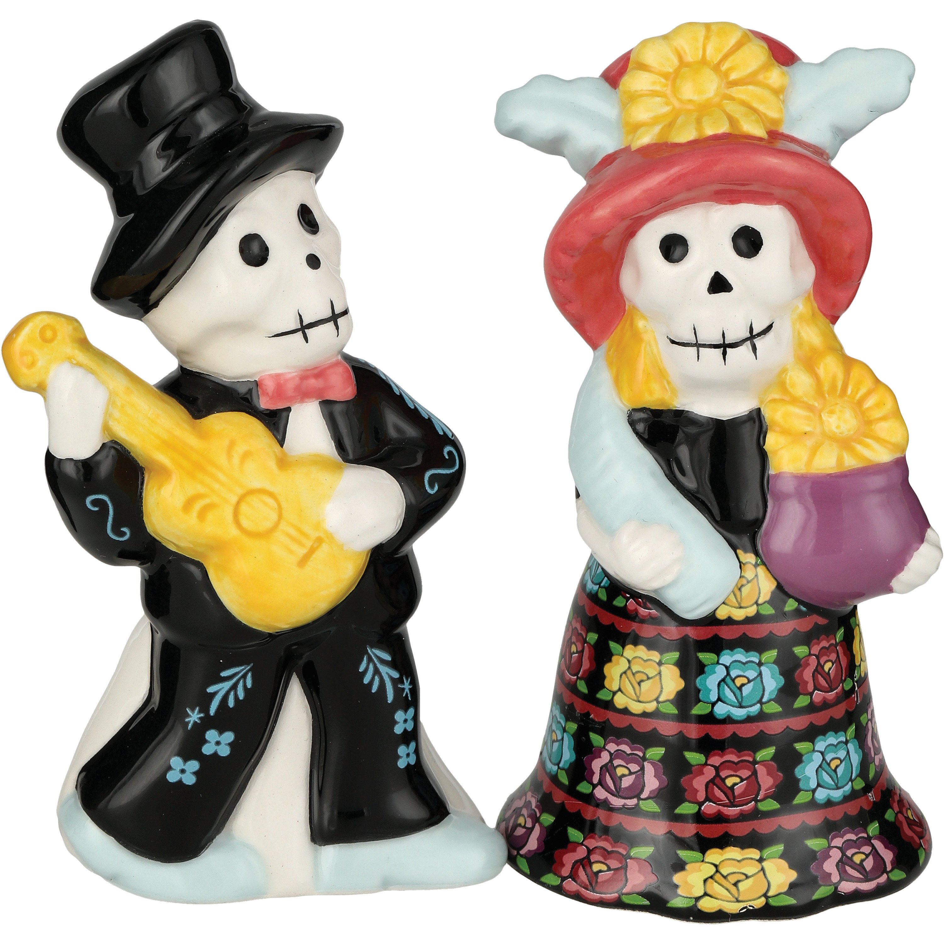 Destination Holiday Day of the Dead Novios Salt & Pepper Shakers - Shop ...