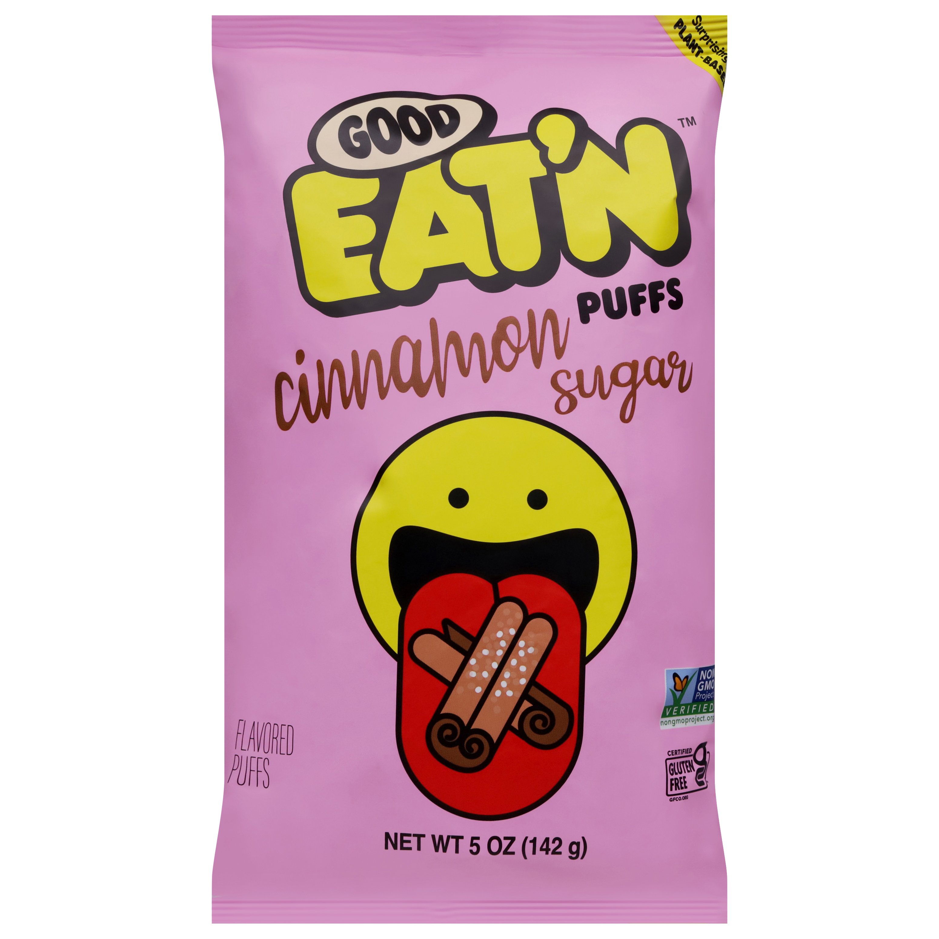 Good Eat'n Plant-Based Cinnamon Sugar Puffs Chips - Shop Chips at H-E-B