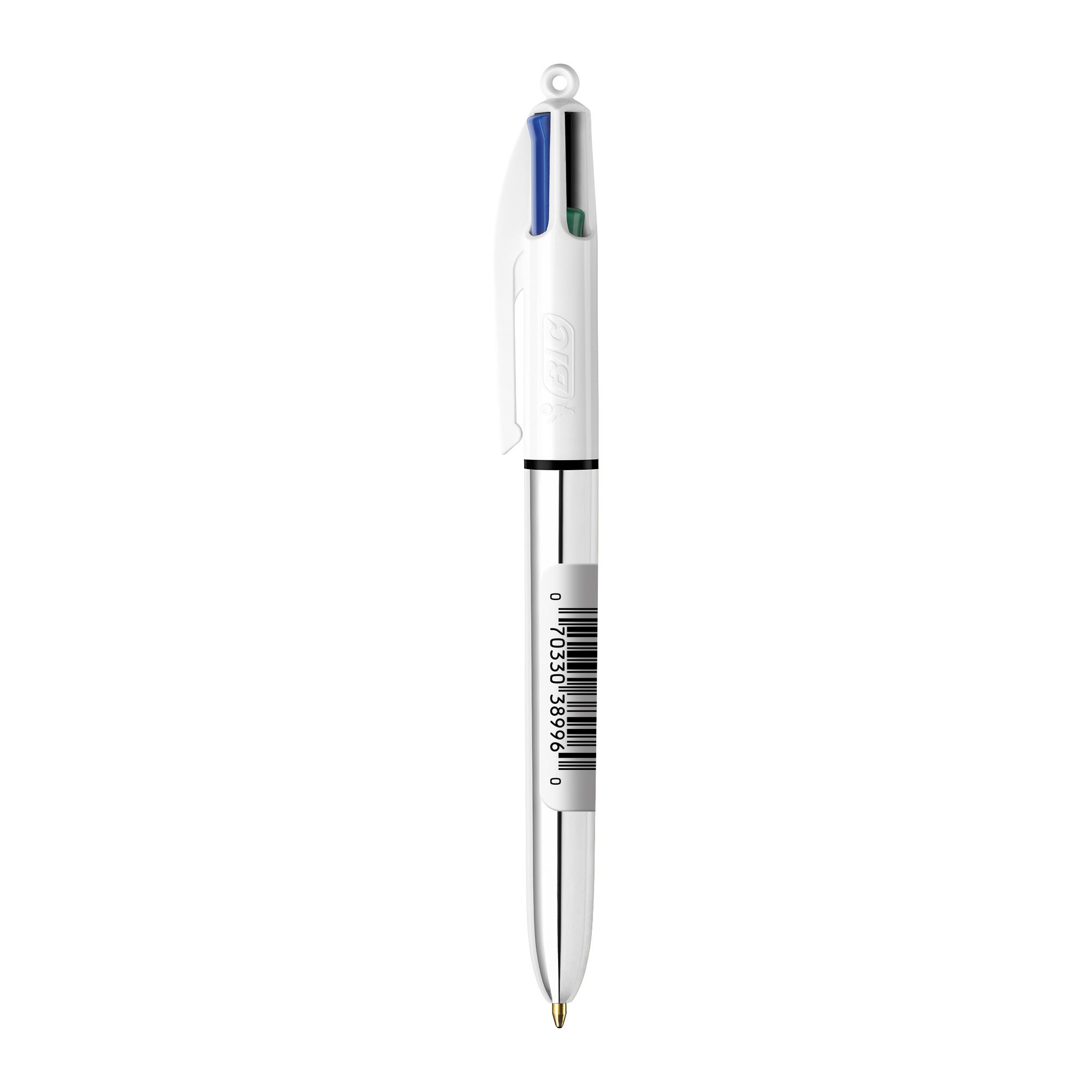 BIC 4 Color Shine Ballpoint Pen - Silver - Shop Pens at H-E-B