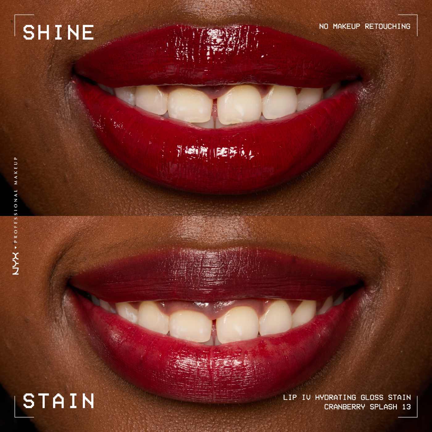 NYX Lip I.V. Hydrating Gloss Stain - Cranberry Splash - Shop Lip gloss ...