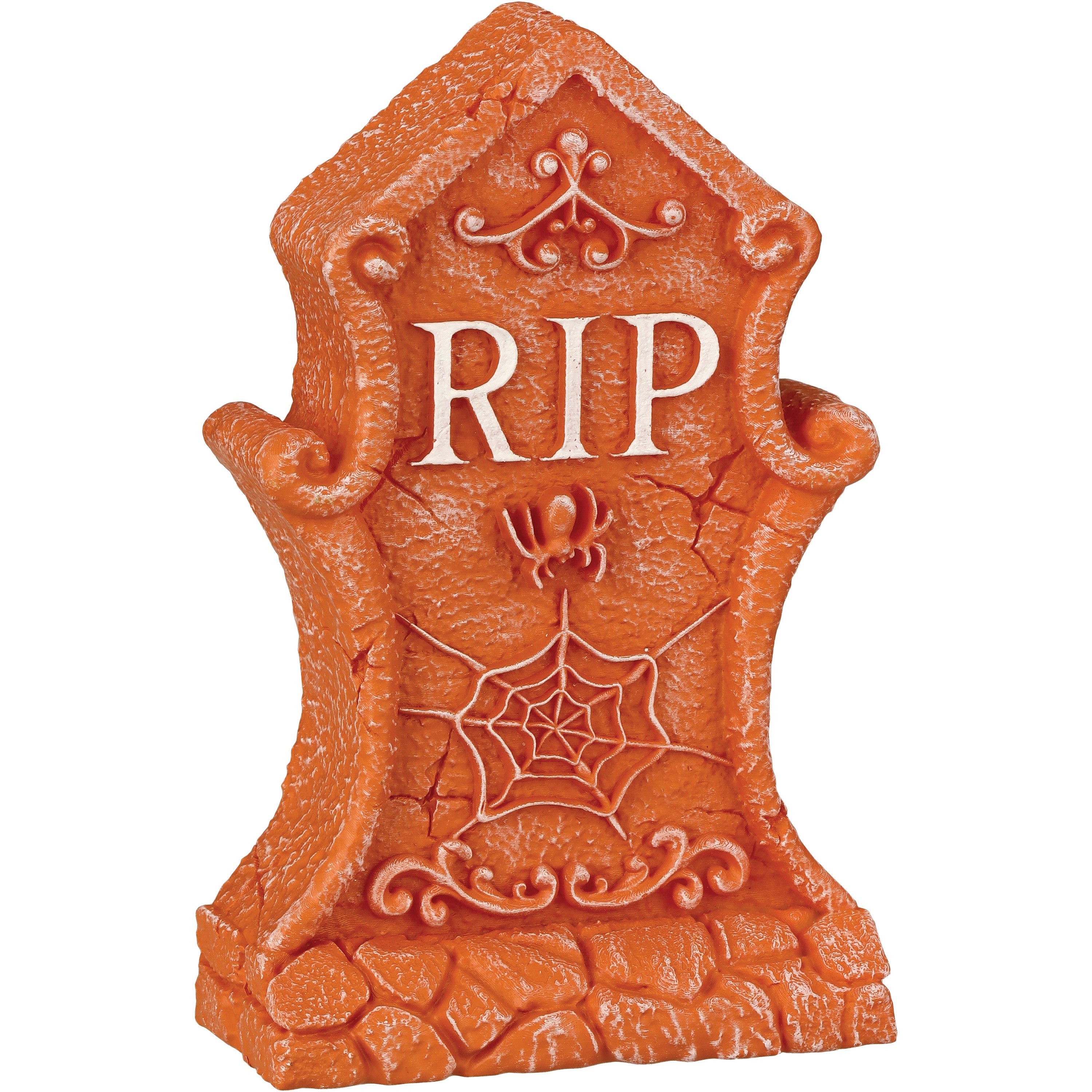 Destination Holiday Resin Tombstone Halloween Décor - Orange - Shop ...