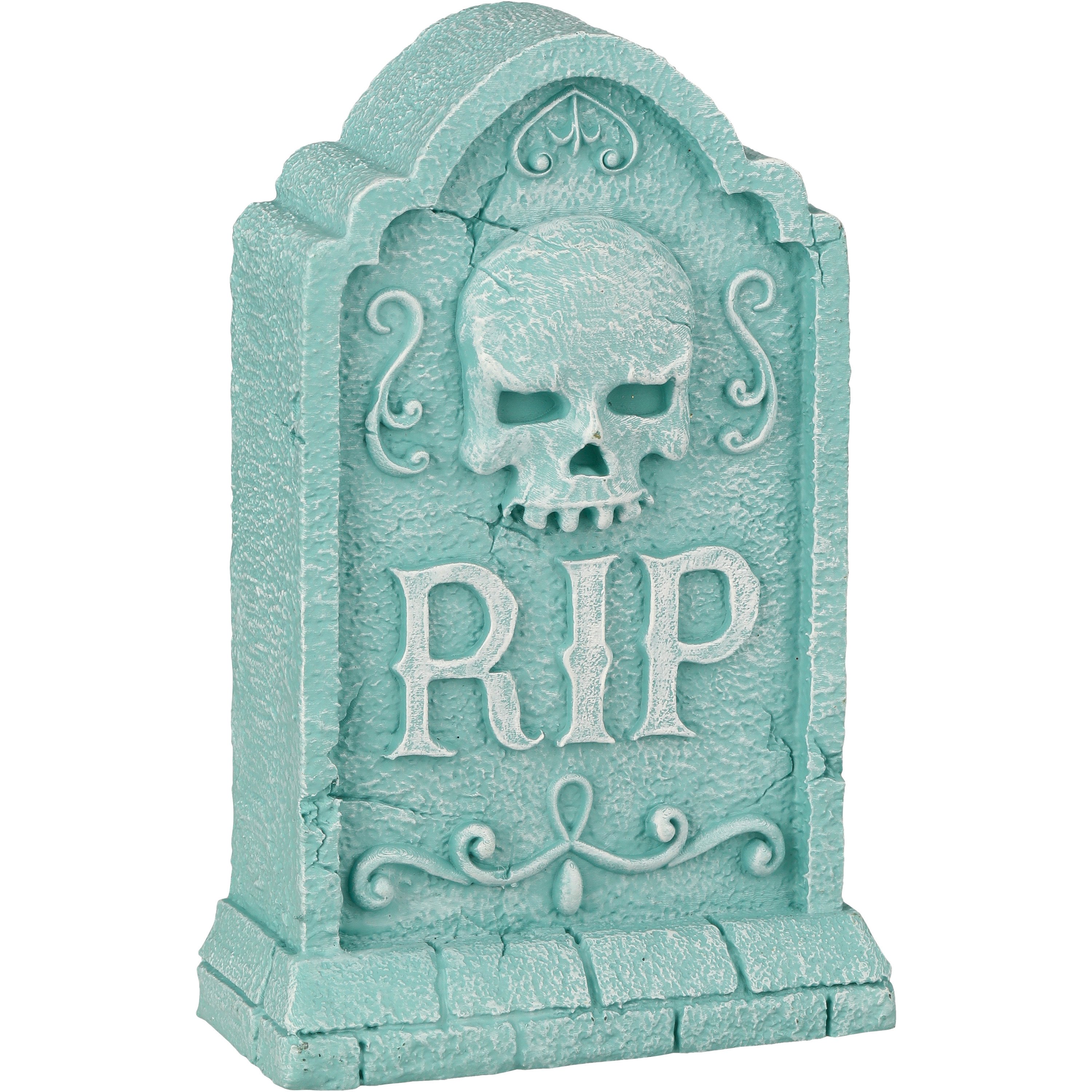 Destination Holiday Resin Tombstone Halloween Décor - Teal - Shop ...