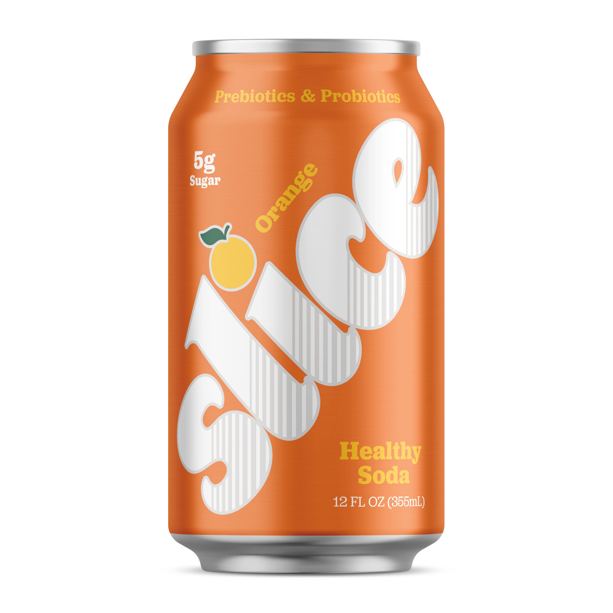 Slice Prebiotic Soda - Orange - Shop Soda at H-E-B
