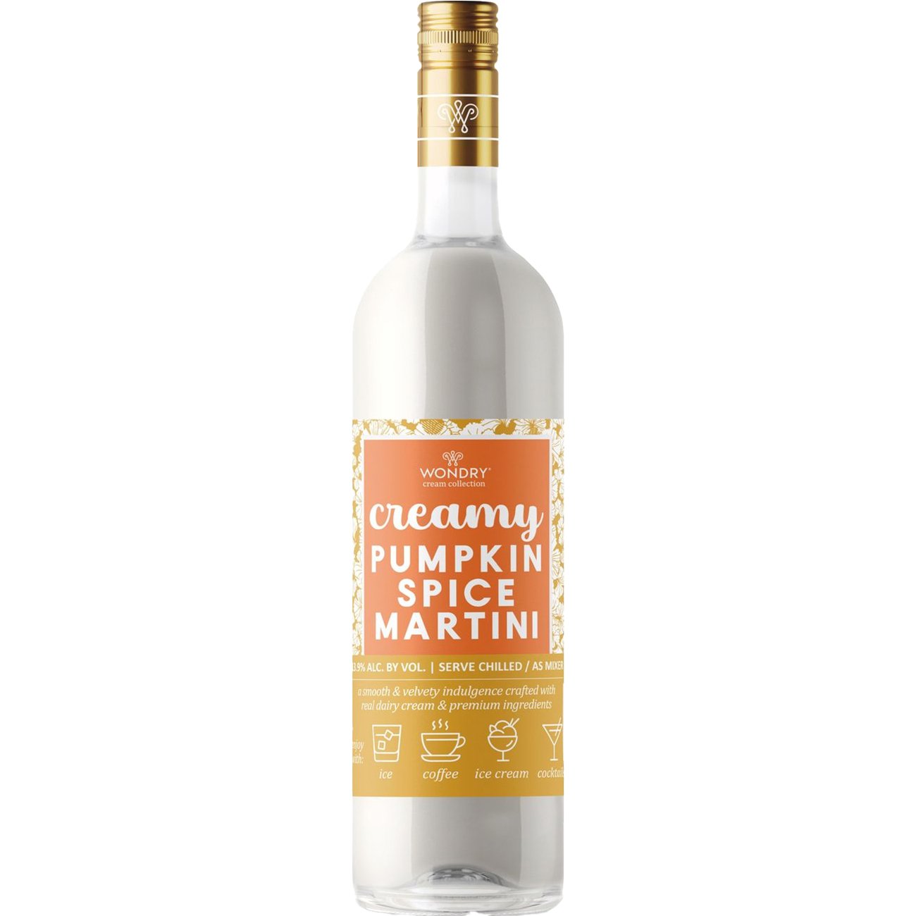 Wondry Organic Creamy Pumpkin Spice Martini Wine Cocktail - Shop Malt ...