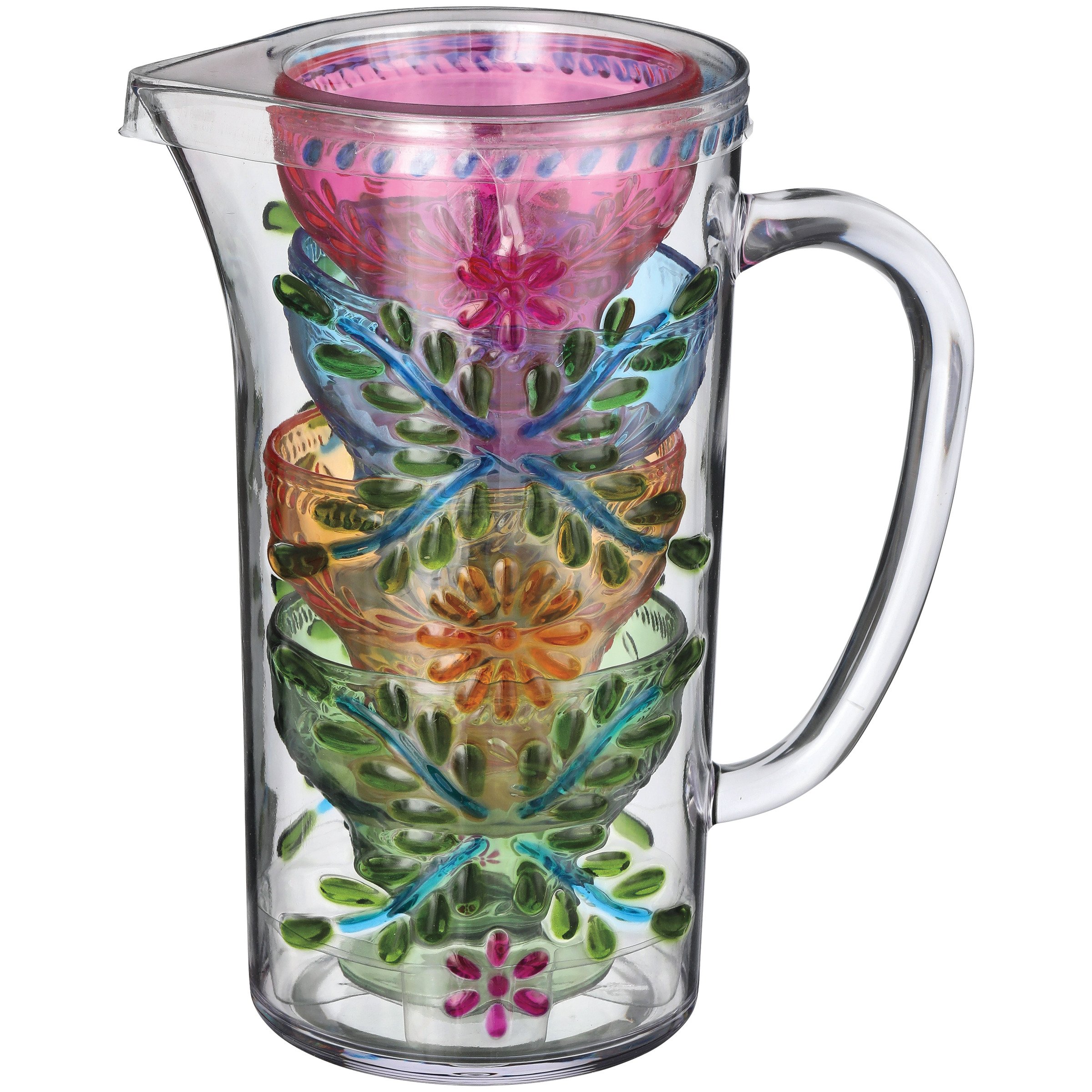 Buenisimo Kitchenware Fiesta Pitcher & Cups Set - Shop Glasses & mugs ...