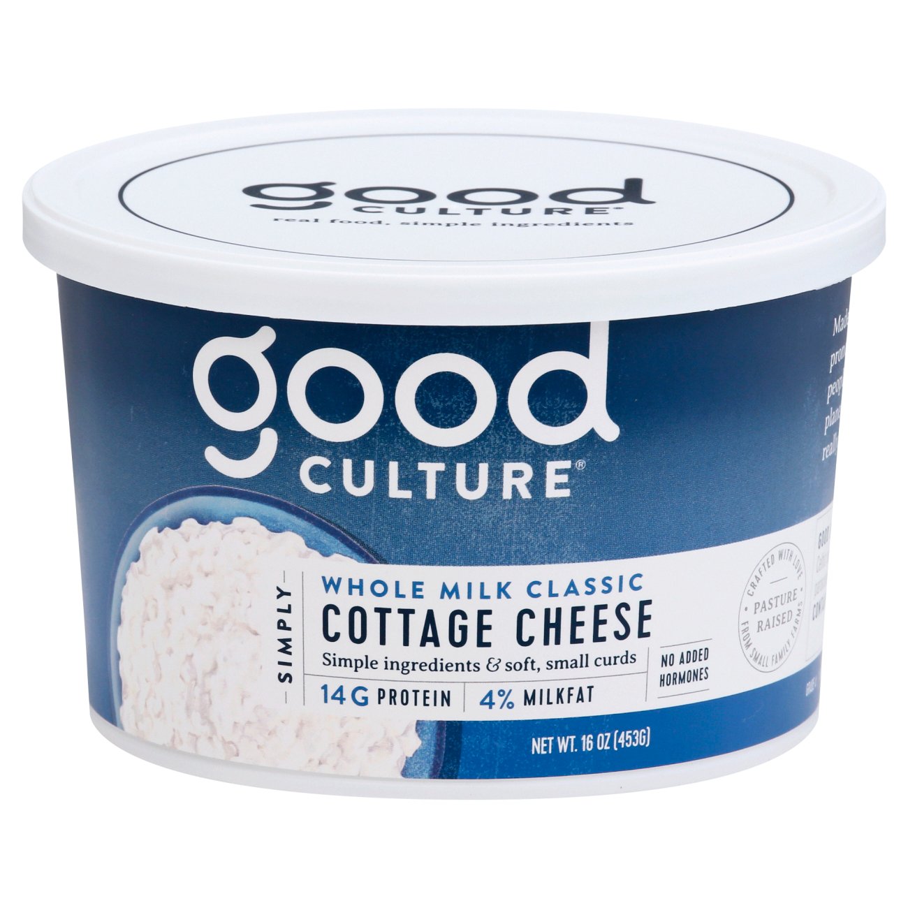 Good Culture Whole Milk Classic Cottage Cheese - Shop Cottage cheese at ...