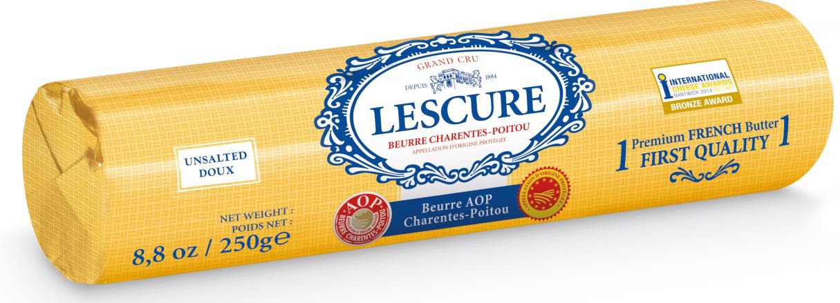 Lescure Unsalted Butter - Shop Butter & margarine at H-E-B