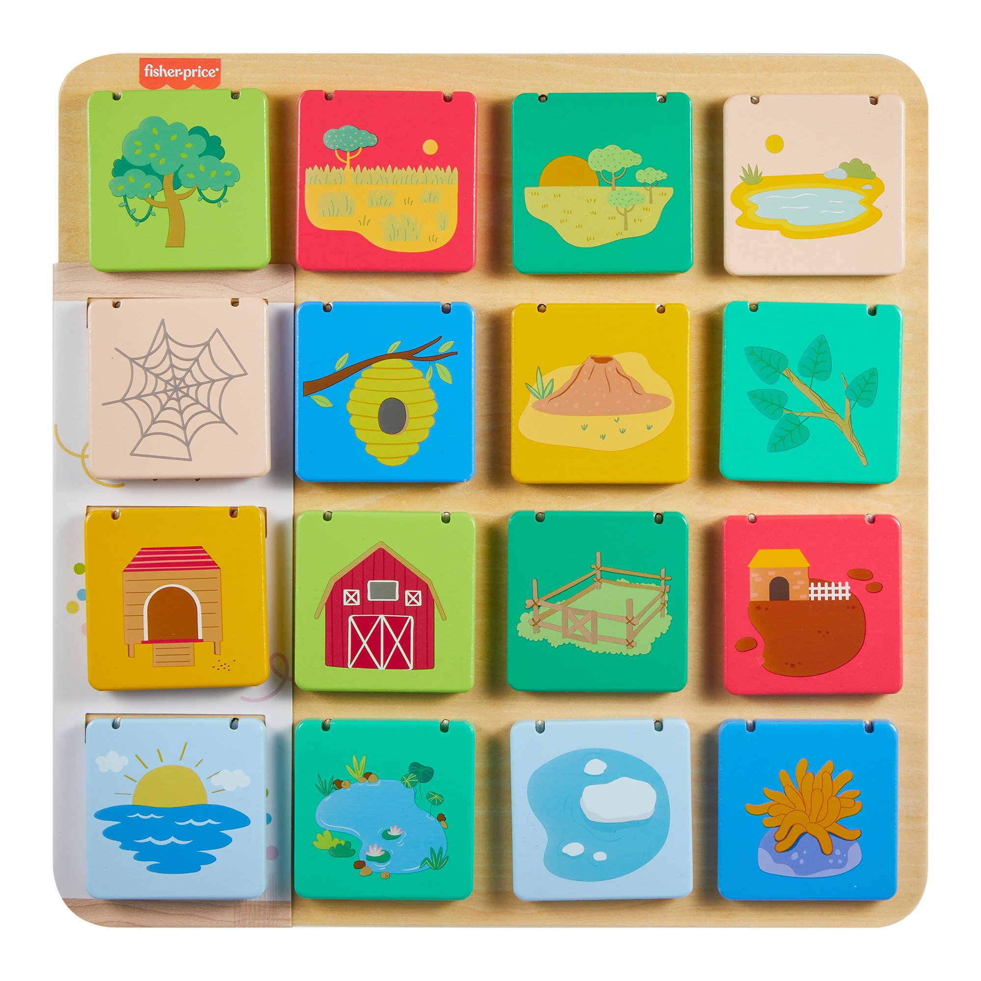 Fisher-Price Wooden Lift & Reveal Board - Shop Baby toys at H-E-B
