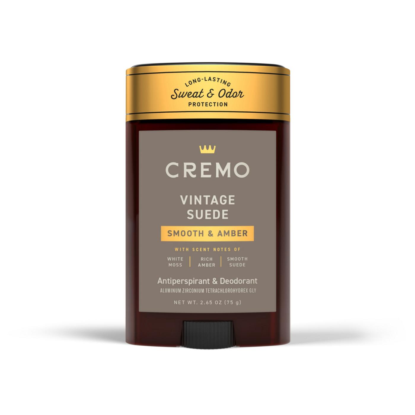 Cremo Antiperspirant Deodorant - Vintage Suede - Shop Deodorant ...