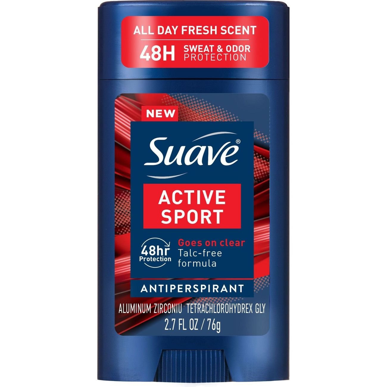 Suave Active Sport Men’s Antiperspirant Deodorant 48hr Protection ...