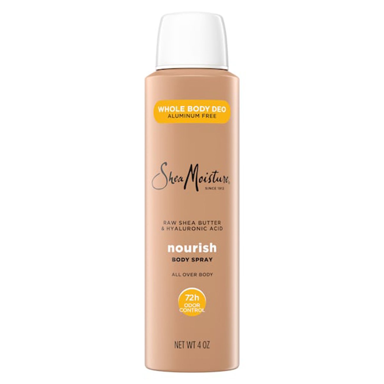 Shea Moisture Aluminum Free 72 Hr Nourish Whole Body Deodorant Spray ...