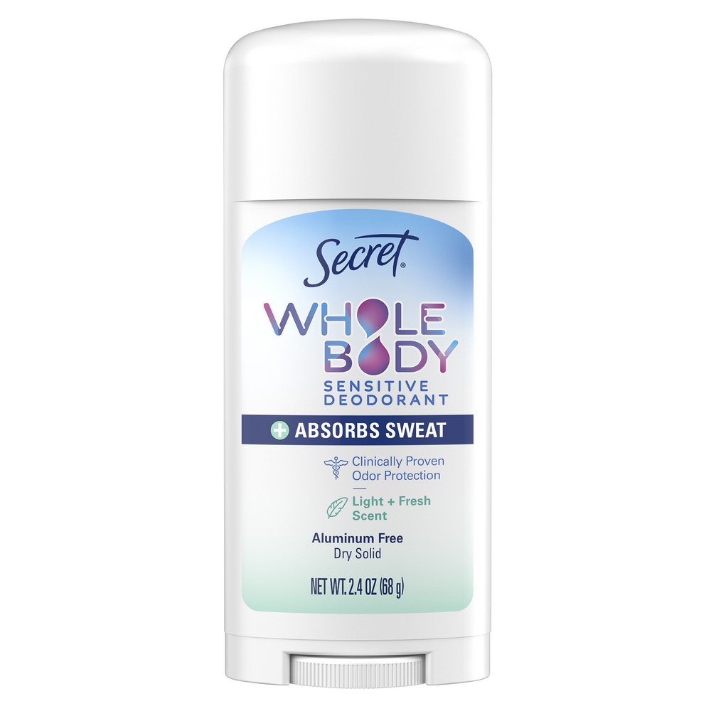Secret Whole Body Sensitive Deodorant - Light & Fresh Scent - Shop ...