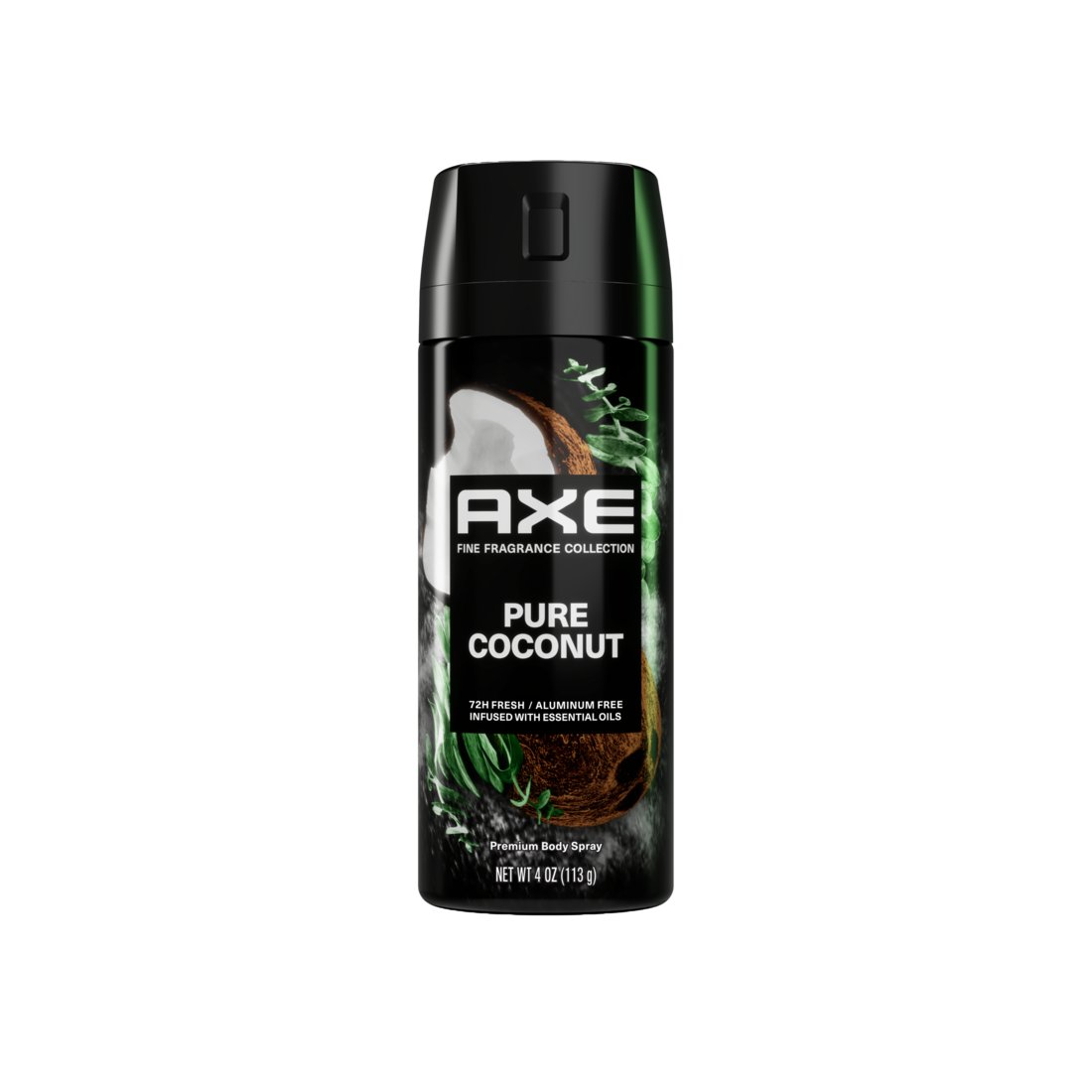 AXE 72 Hr Fresh Body Spray - Pure Coconut Fine Fragrance - Shop ...